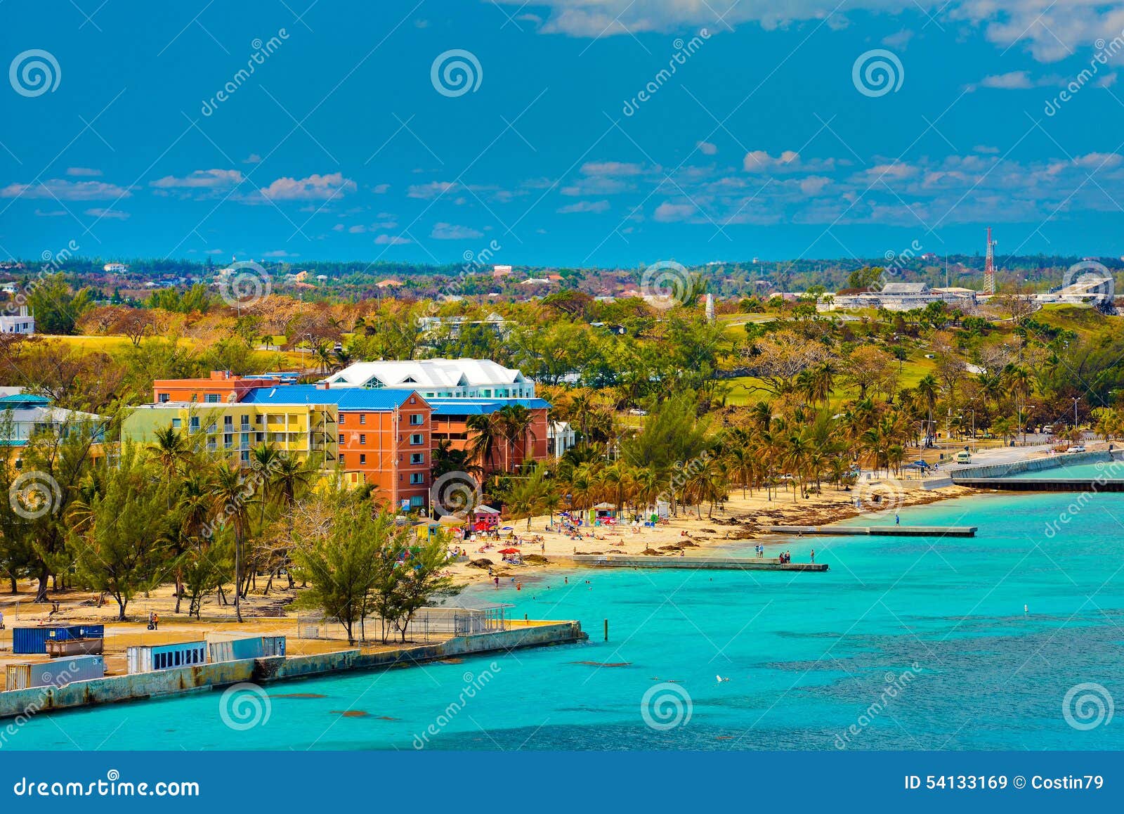 Elegant resort stock image. Image of resort, architecture - 54133169