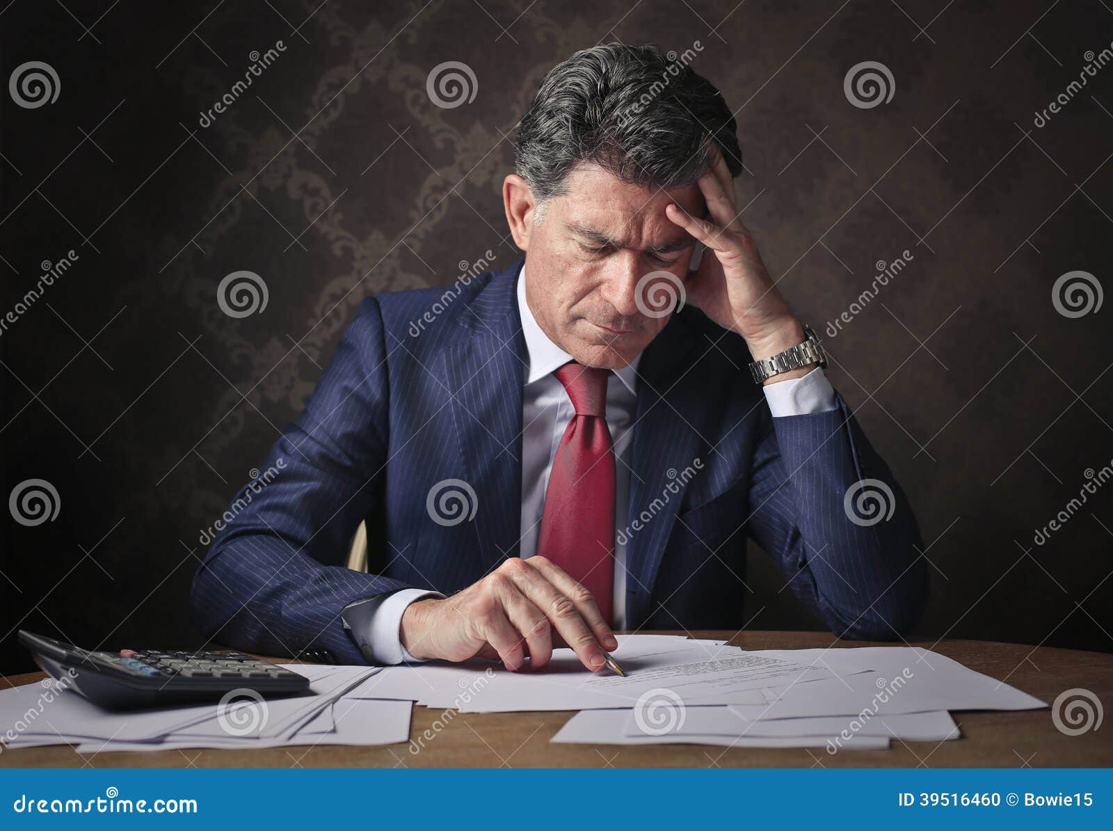 Elegant rich businessman stock photo. Image of career - 39516460