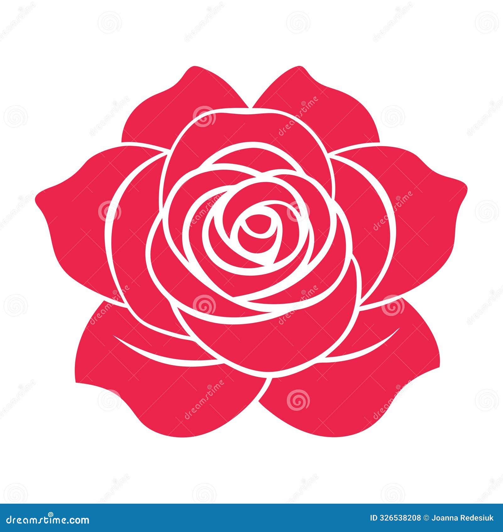 Bold Outline Bromeliad Houseplant Design Stock Illustration ...