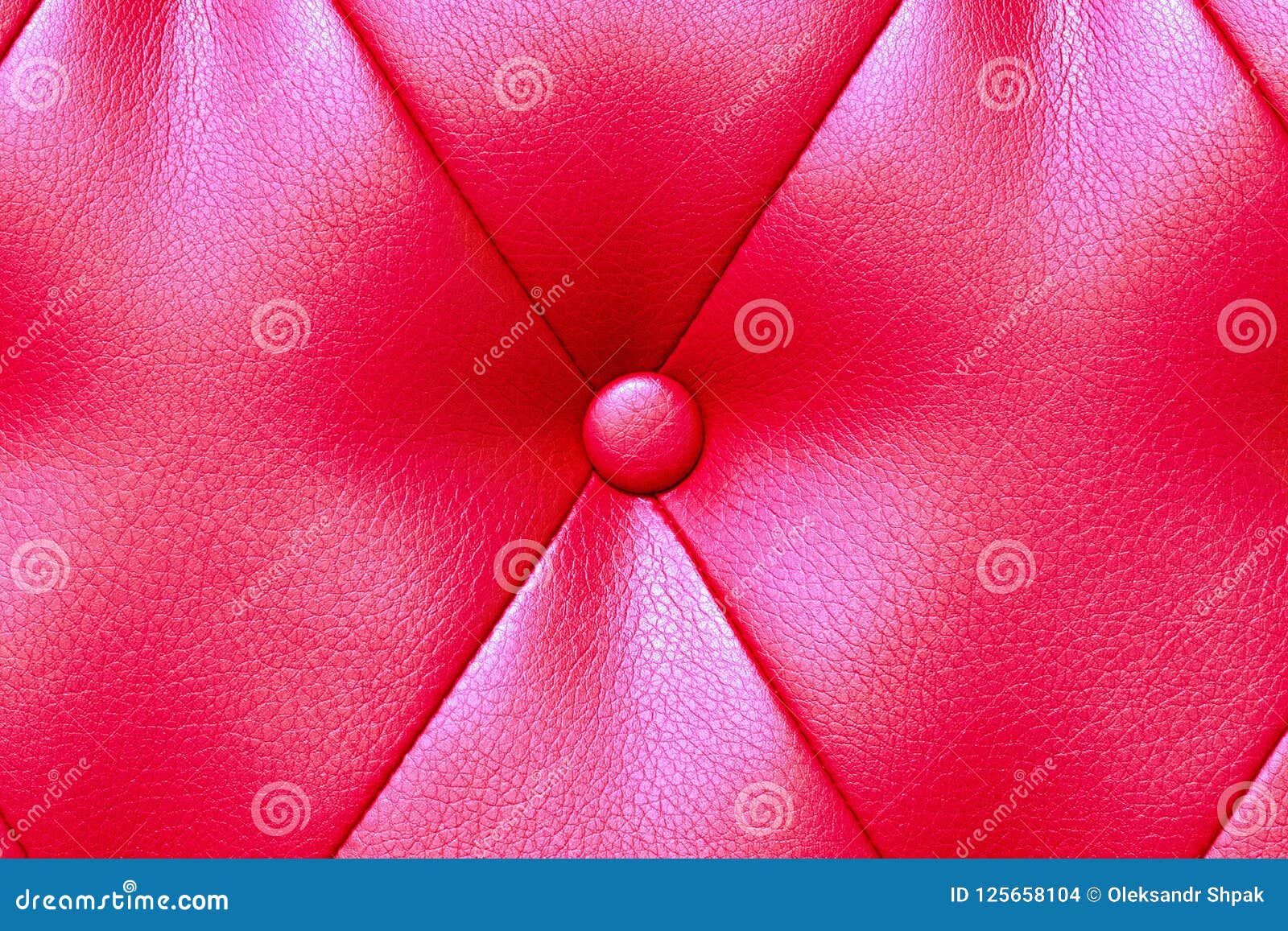 Elegant Saturated Glossy Red Leather Texture of Sofa Chair Stock Photo ...