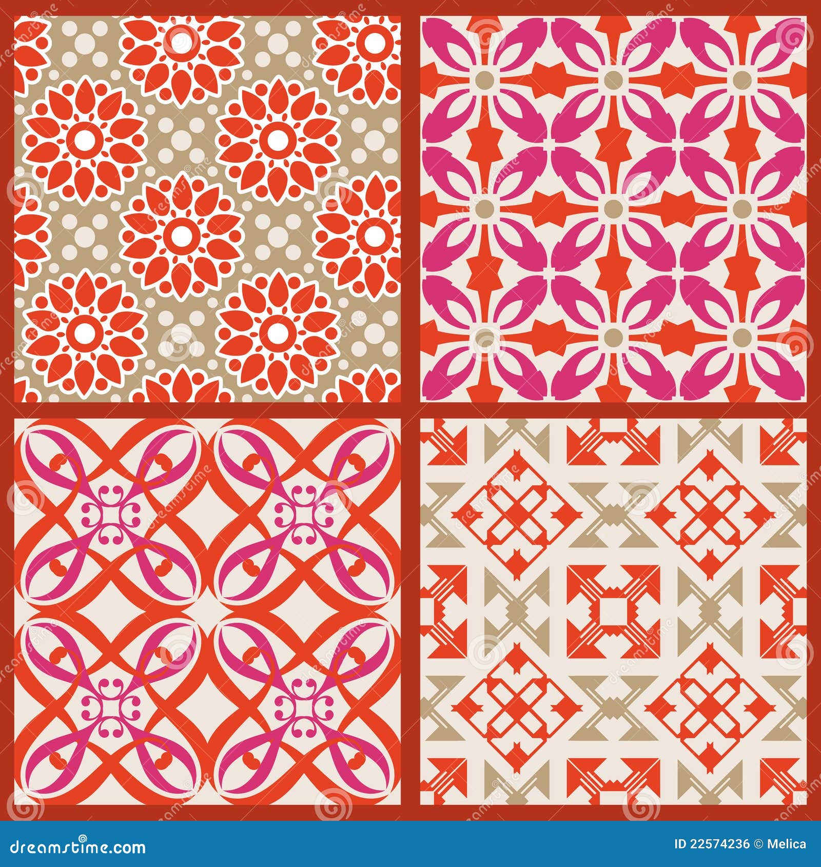 Elegant seamless pattern stock vector. Illustration of collection ...