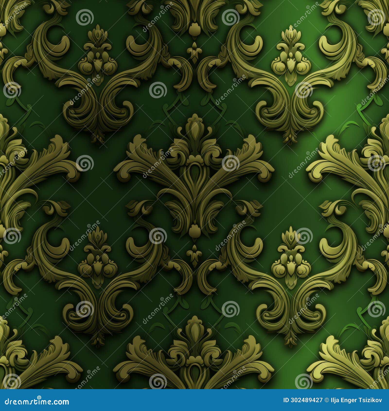 Elegant Seamless Victorian Wallpaper Textures Pattern with Intricate ...