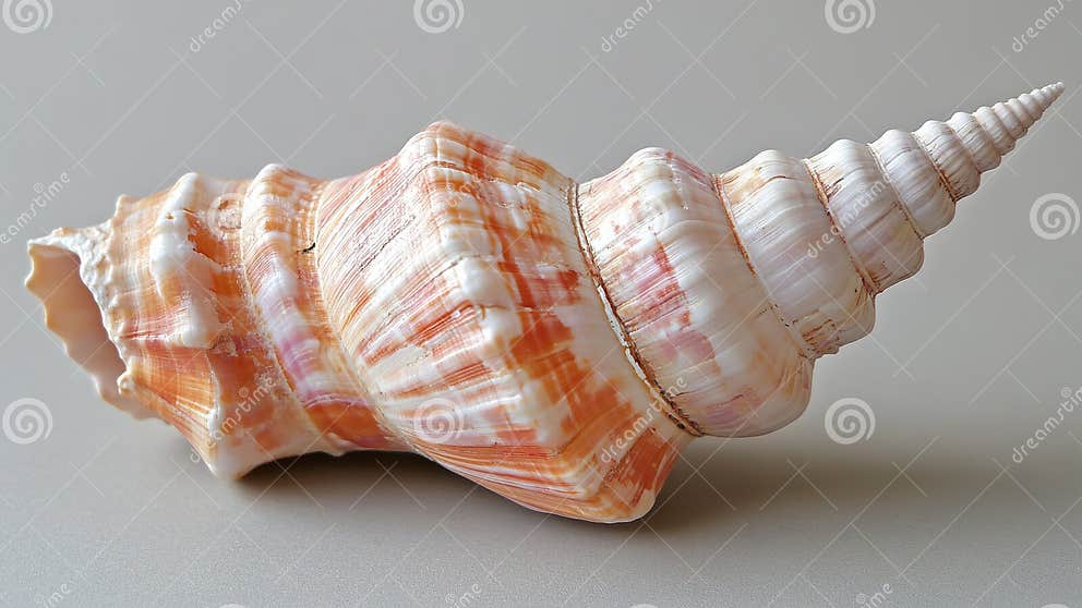 Elegant Seashell Resting on a Smooth Surface, Showcasing Natural ...
