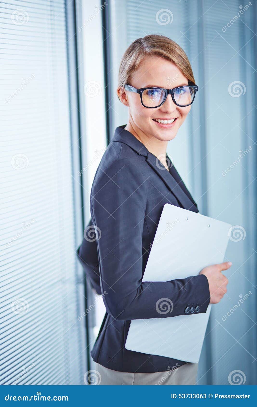 Elegant secretary stock image. Image of business, executive - 53733063
