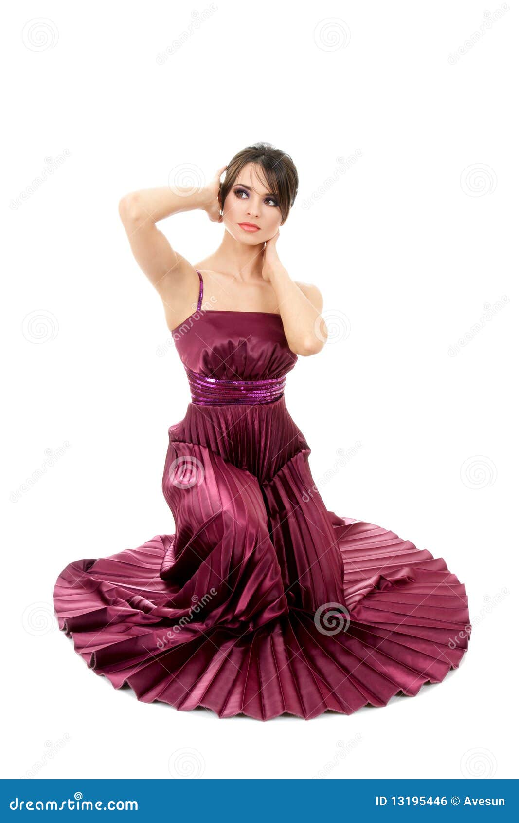 Slender And Young Girl With A Beautiful And Toned Body. Woman In ...