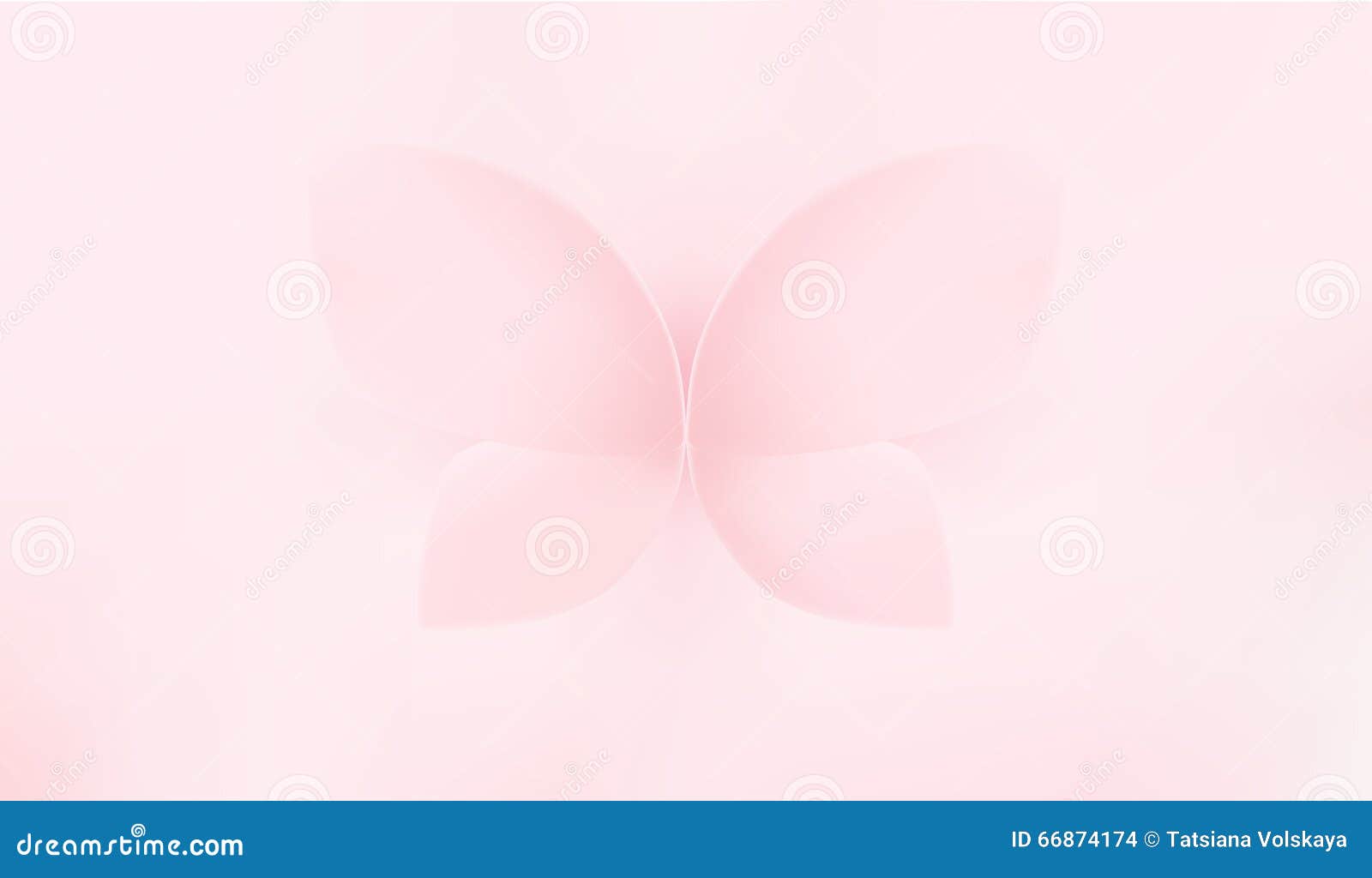 Elegant Soft Pink Color Butterfly Stock Vector - Illustration of ...