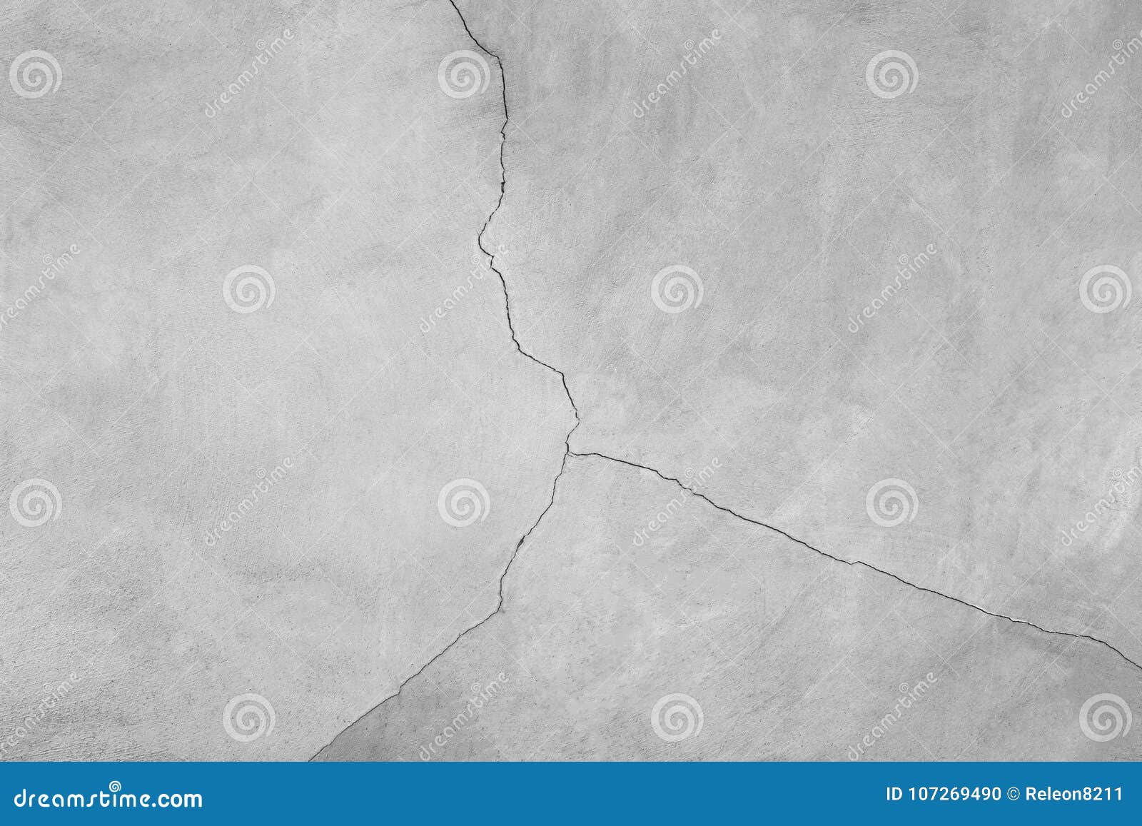 Elegant Split Crack in Gray Stone Stock Photo - Image of grunge, cement ...