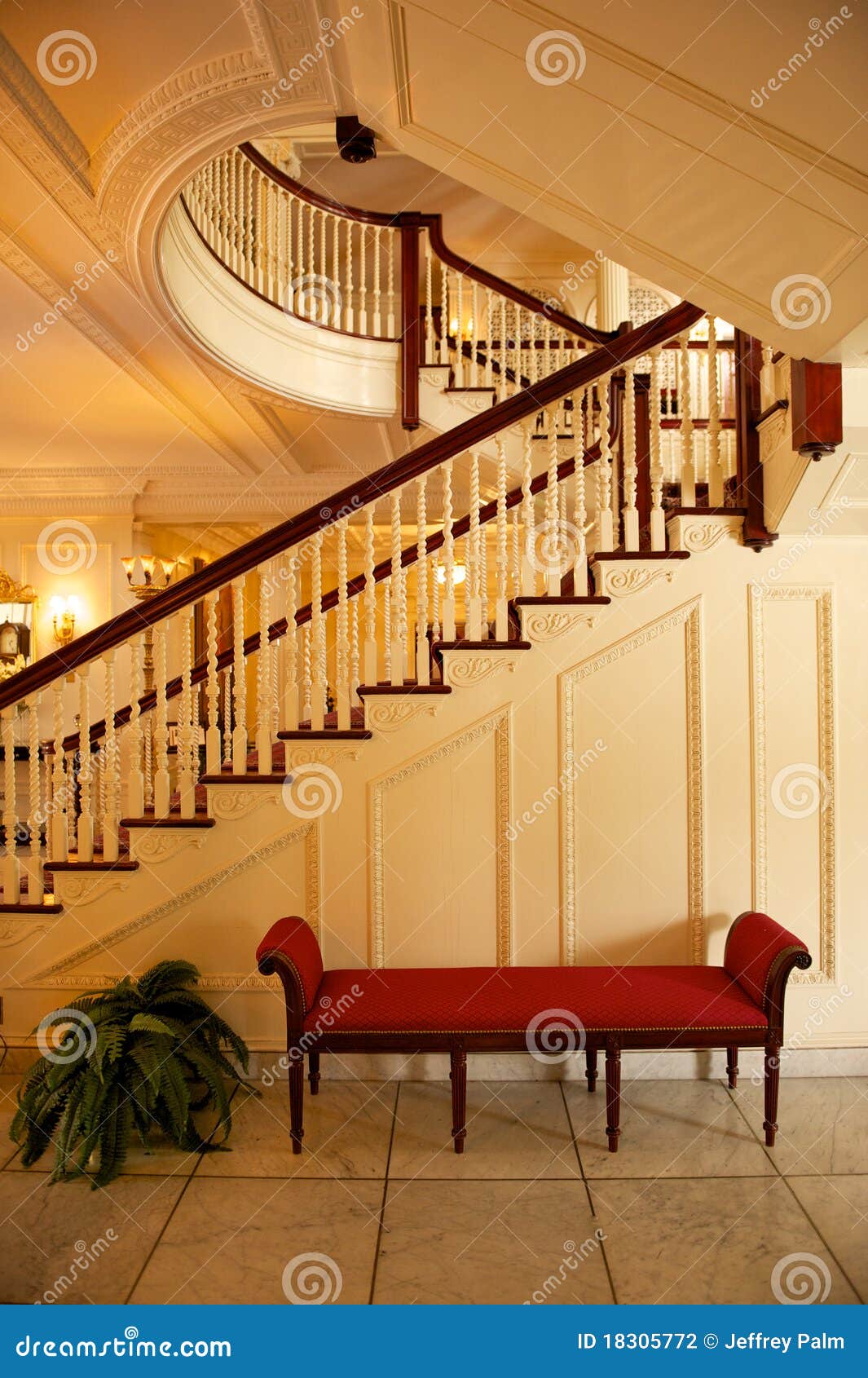 Elegant staircase stock photo. Image of rochester, step - 18305772