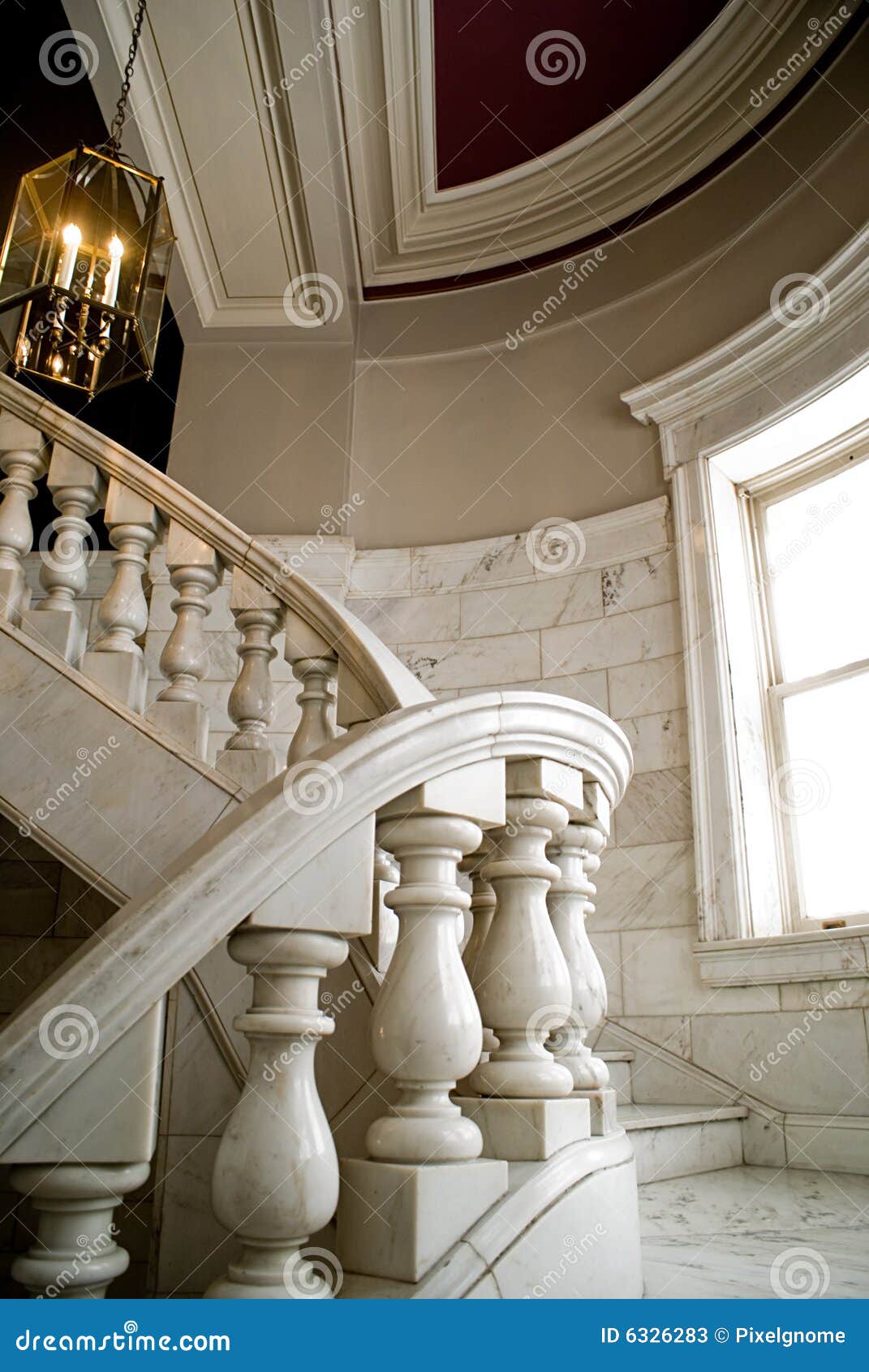 Elegant Stairs stock image. Image of architecture, window - 6326283
