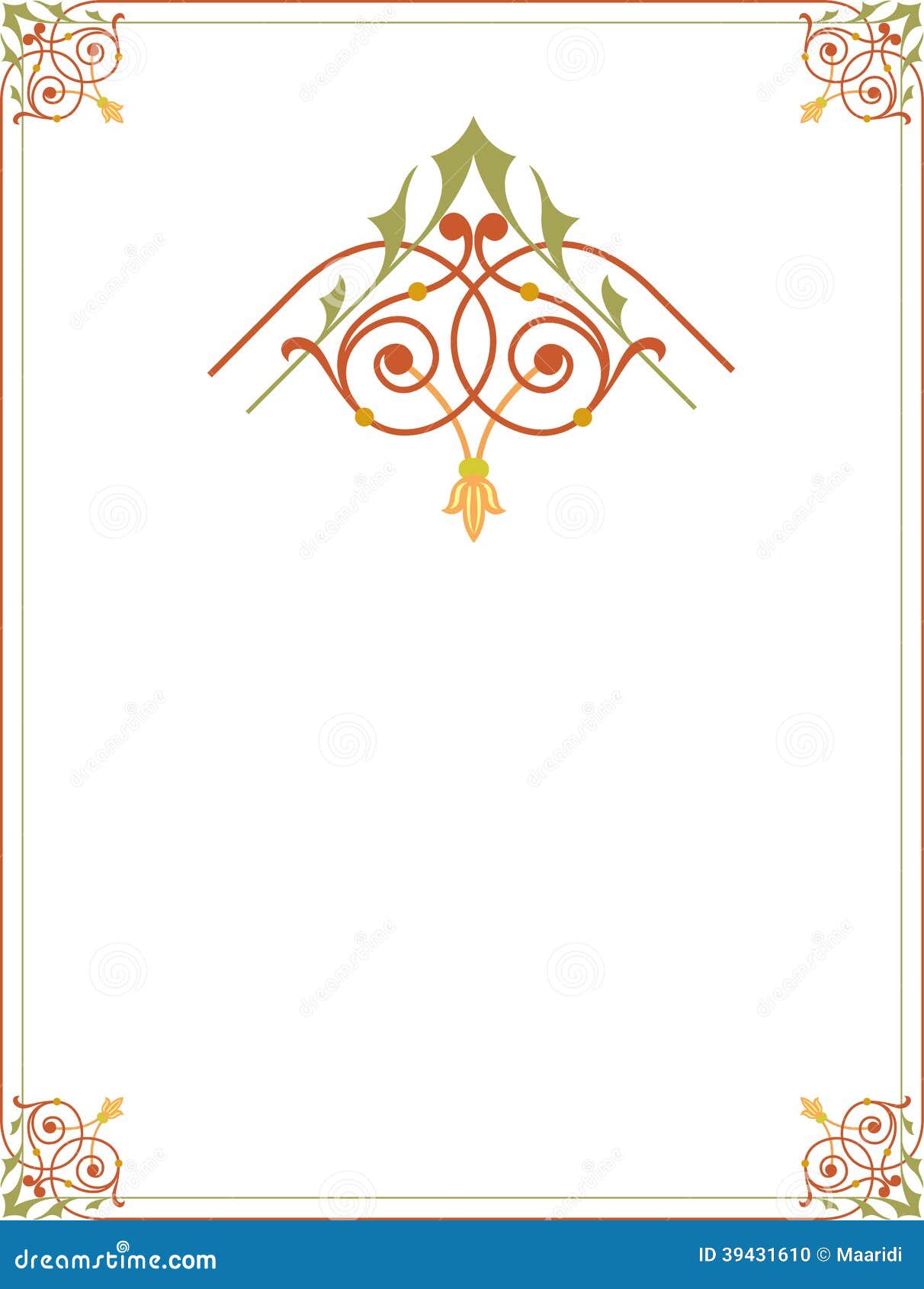 Elegant and Stylish Border Frame Stock Vector - Illustration of element ...