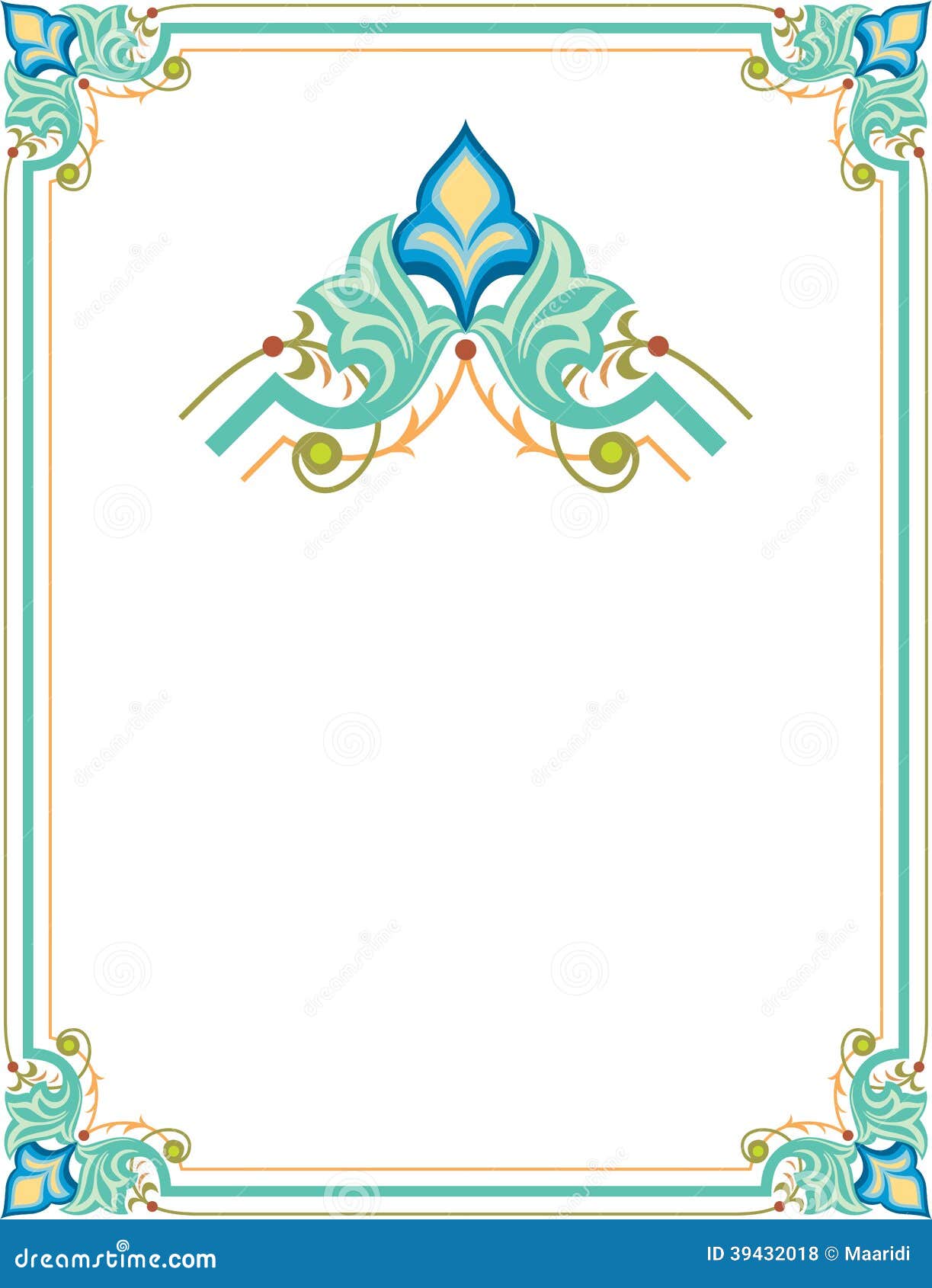 Elegant and Stylish Border Frame Stock Vector - Illustration of element ...