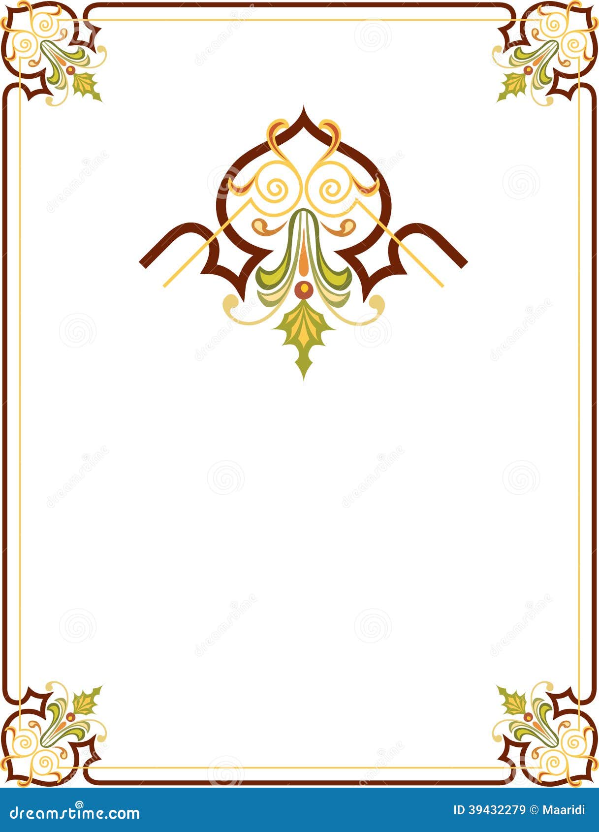Elegant Border Frame Vector