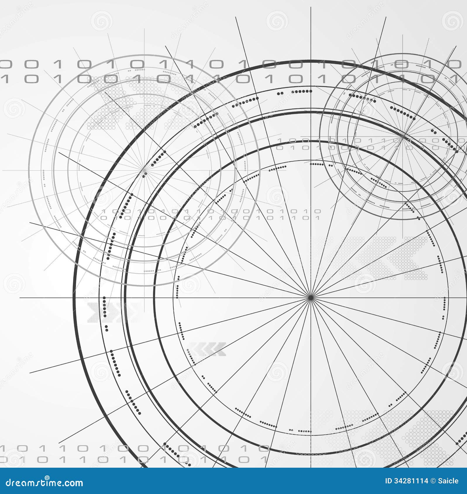 Elegant Technology Vector Design Stock Vector - Illustration of bright ...