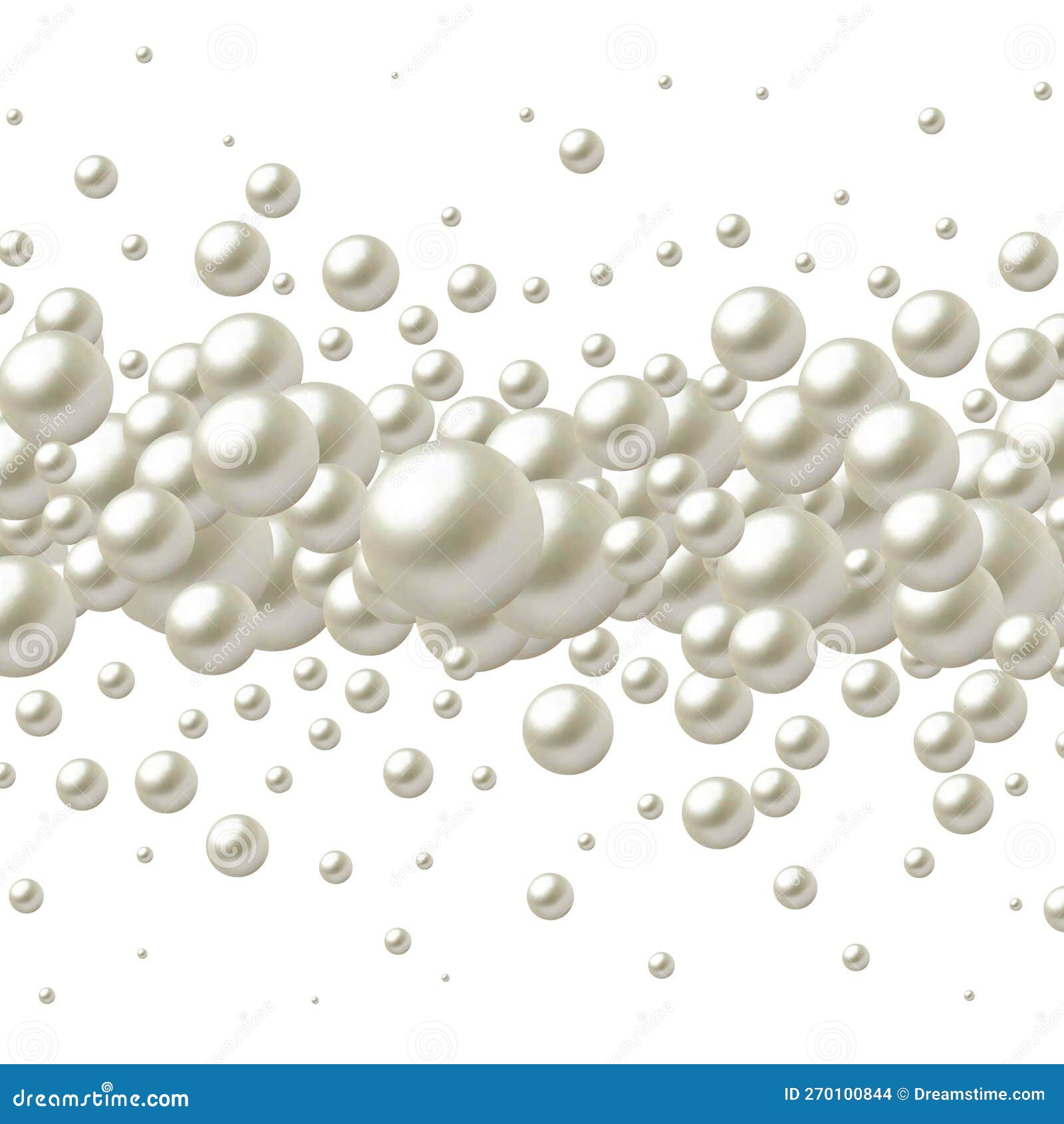 Elegant Template with Pearl Pattern. Vector Design for Banners, Cards ...