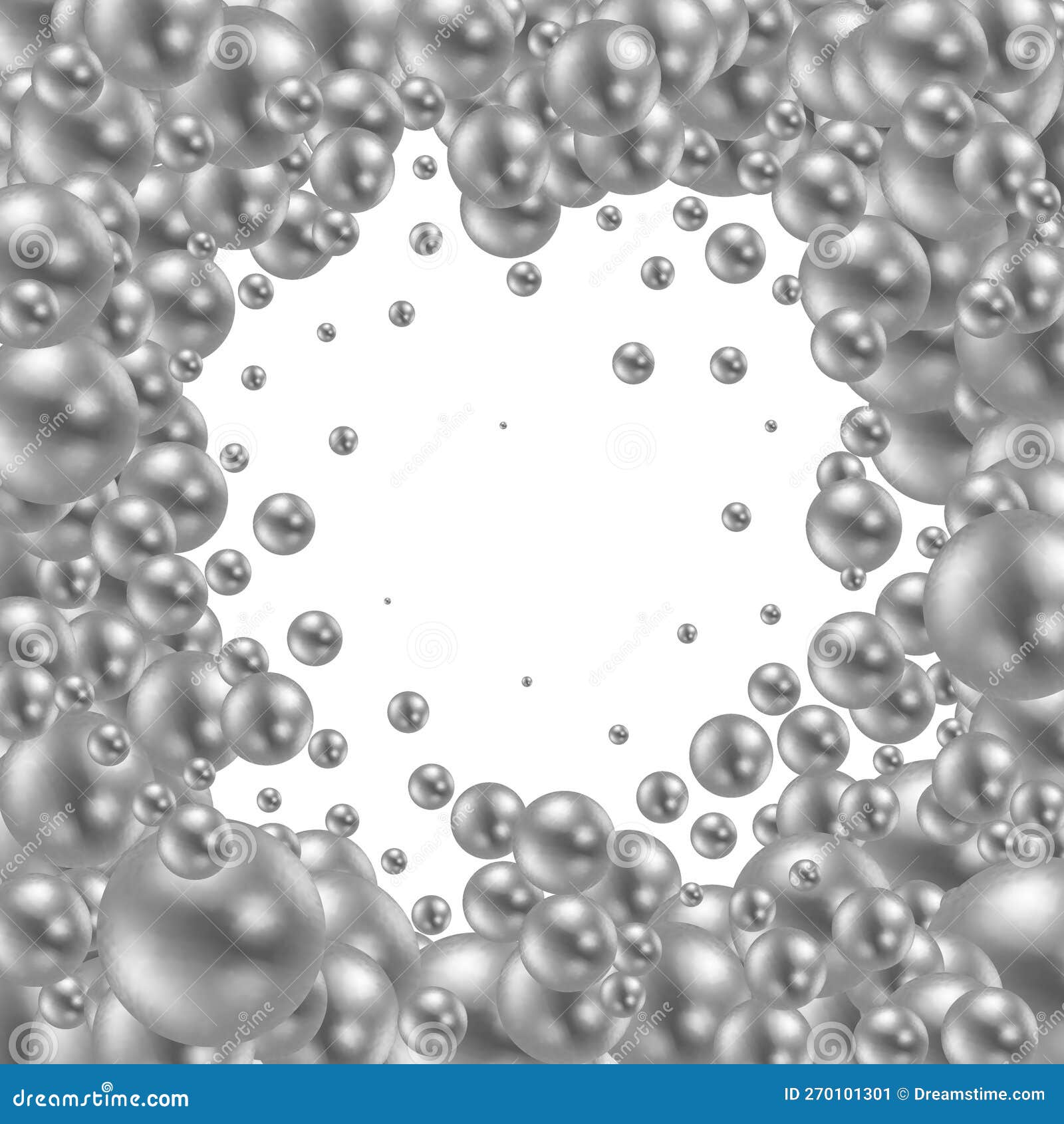 Elegant Template with Pearl Pattern. Vector Design for Banners, Cards ...