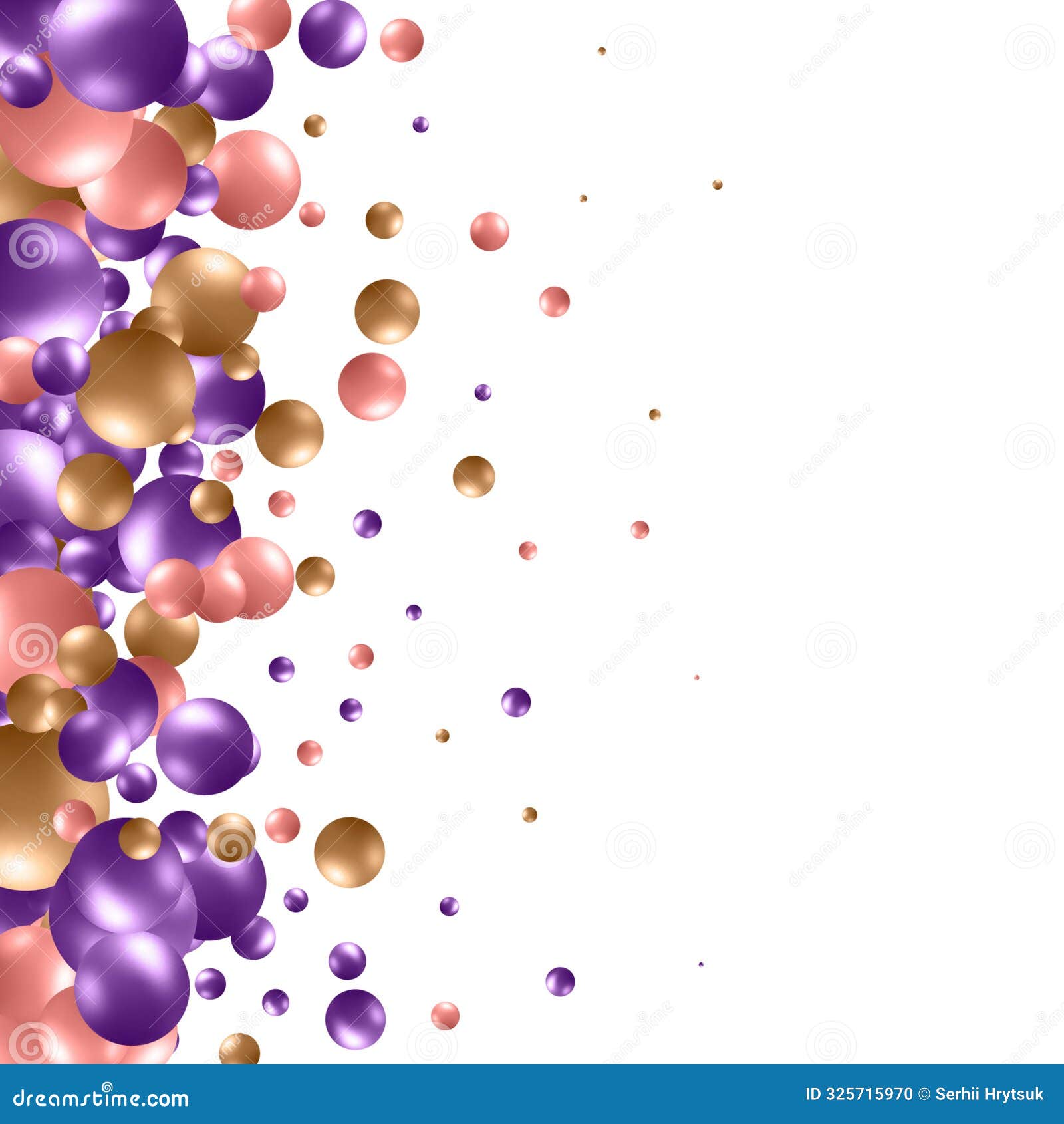 Elegant Template with Pearl Pattern. Vector Design for Banners, Cards ...