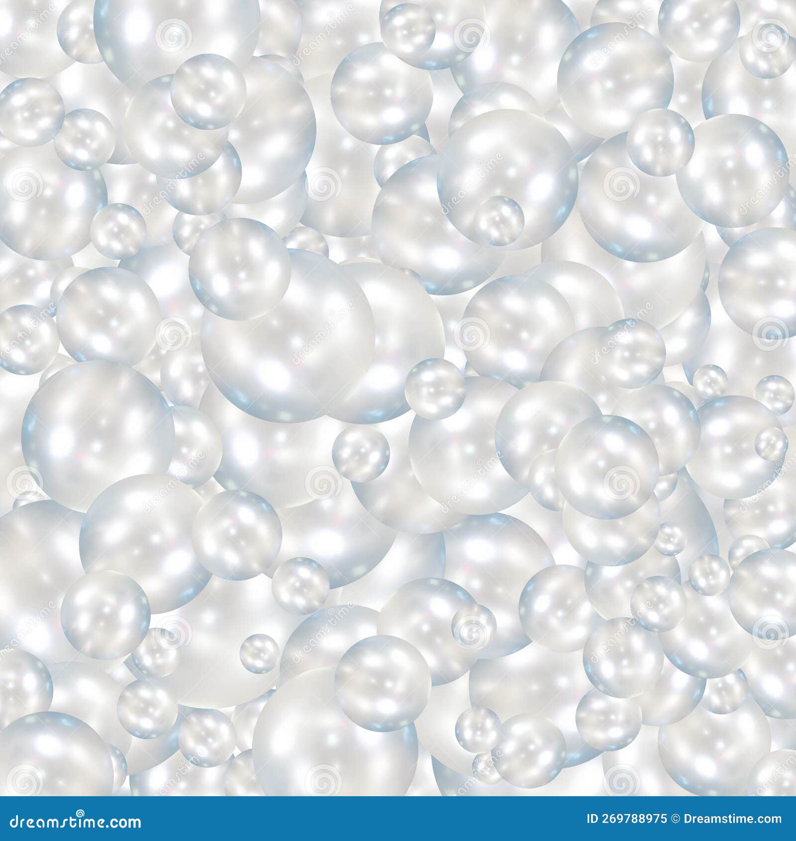 Elegant Template with Pearl Pattern. Vector Design for Banners, Cards ...