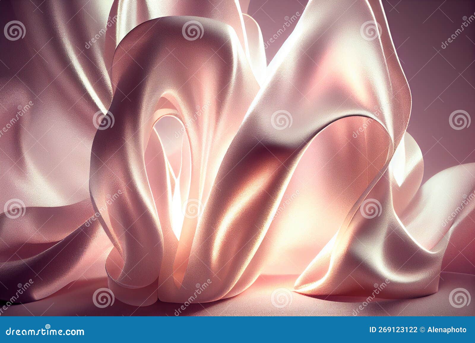 Elegant Texture of Pink Satin Stock Illustration - Illustration of ...
