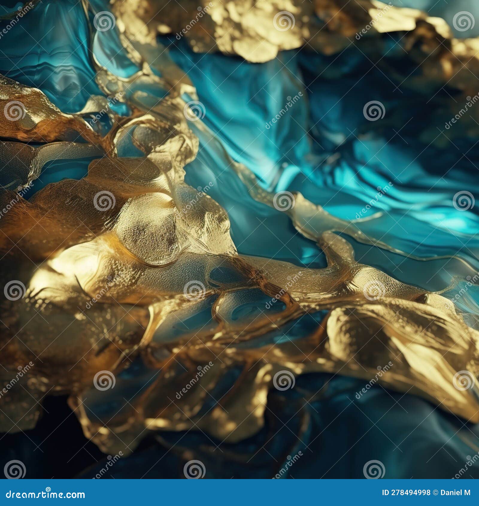 Elegant Tile Texture of Marbled Gold, Ice Blue, Jade and Charcoal ...
