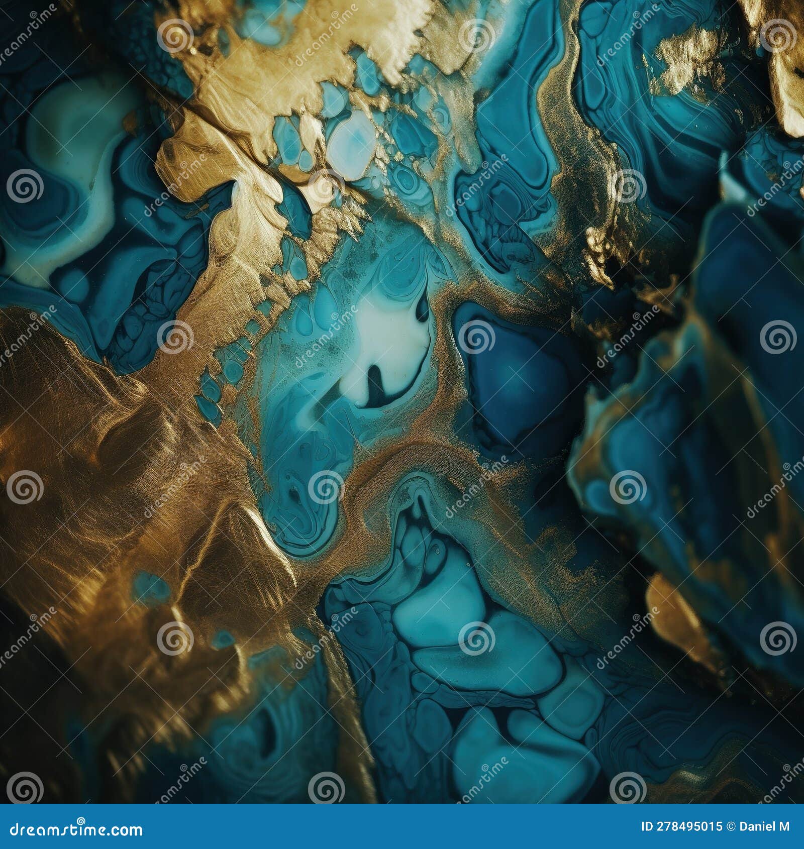 Elegant Tile Texture of Marbled Gold, Ice Blue, Jade and Charcoal ...