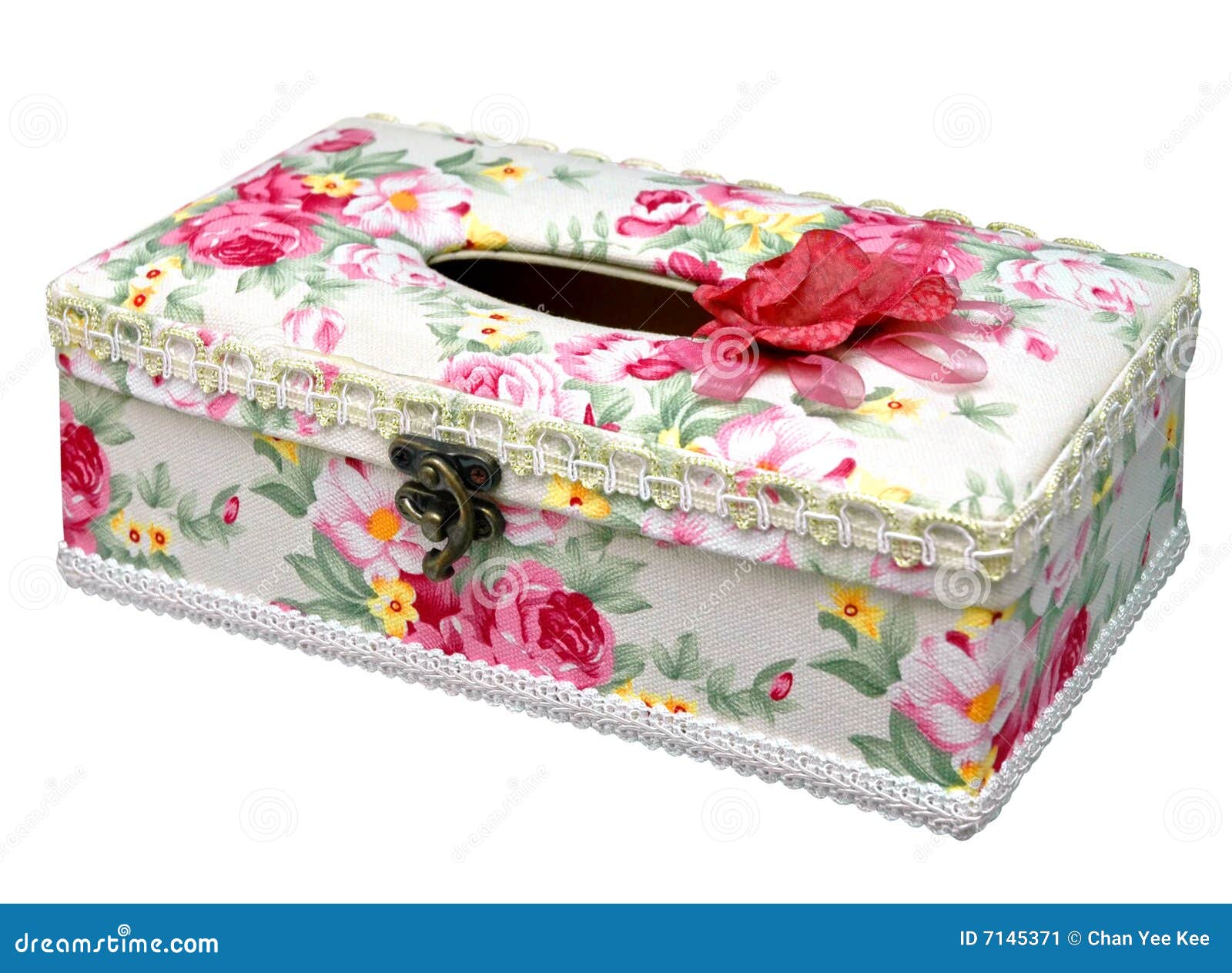 Elegant Tissue Box Isolated Stock Image - Image of comfort, congestion ...