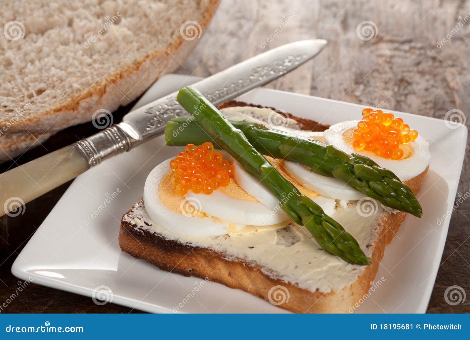Elegant toast lunch stock image. Image of food, lunch - 18195681