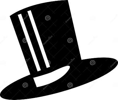 Elegant Top Hat Vector Illustration Stock Vector - Illustration of ...