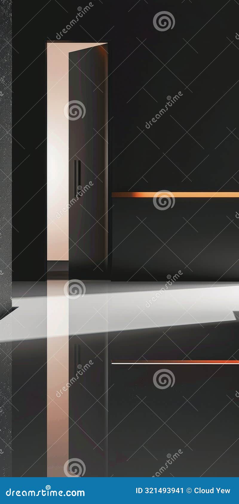 Elegant, Uncluttered Design with Ample Space for Text. Stock ...