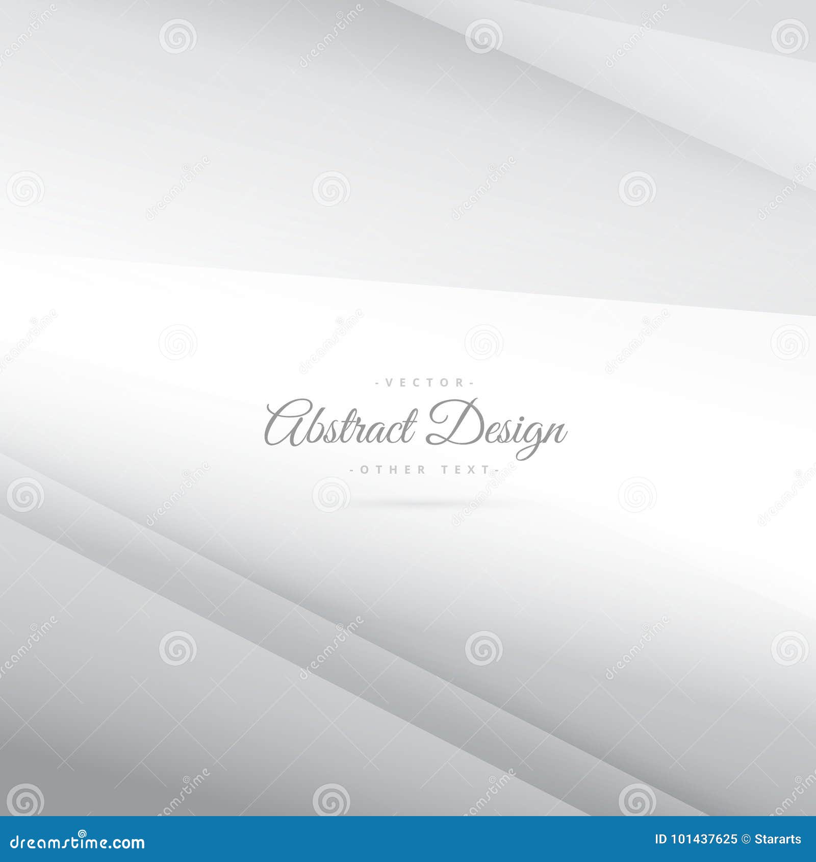 Elegant Vector Minimal Silver White Background Stock Vector ...
