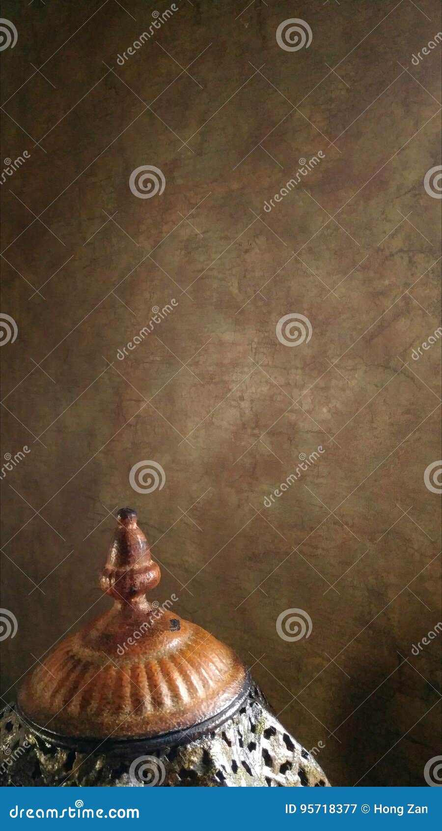 Elegant Wall with Incense Burner Cover Stock Image - Image of wall ...