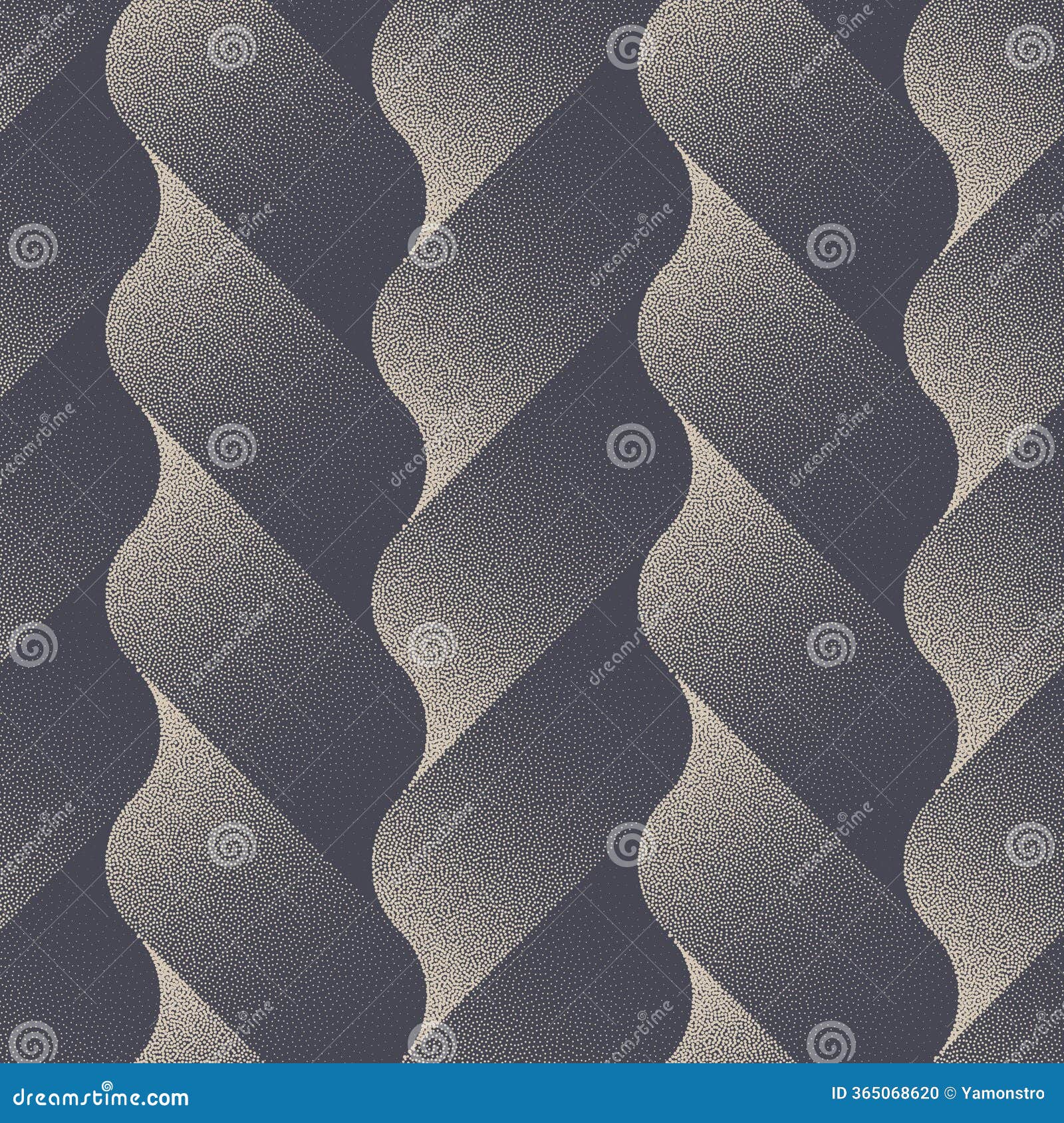 Wavy Motif Of Lines On Section Of Rock Formation. Abstract Pattern Of ...