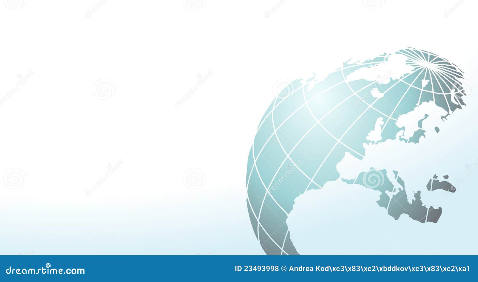 Elegant Web Background with Blue Earth Stock Illustration ...