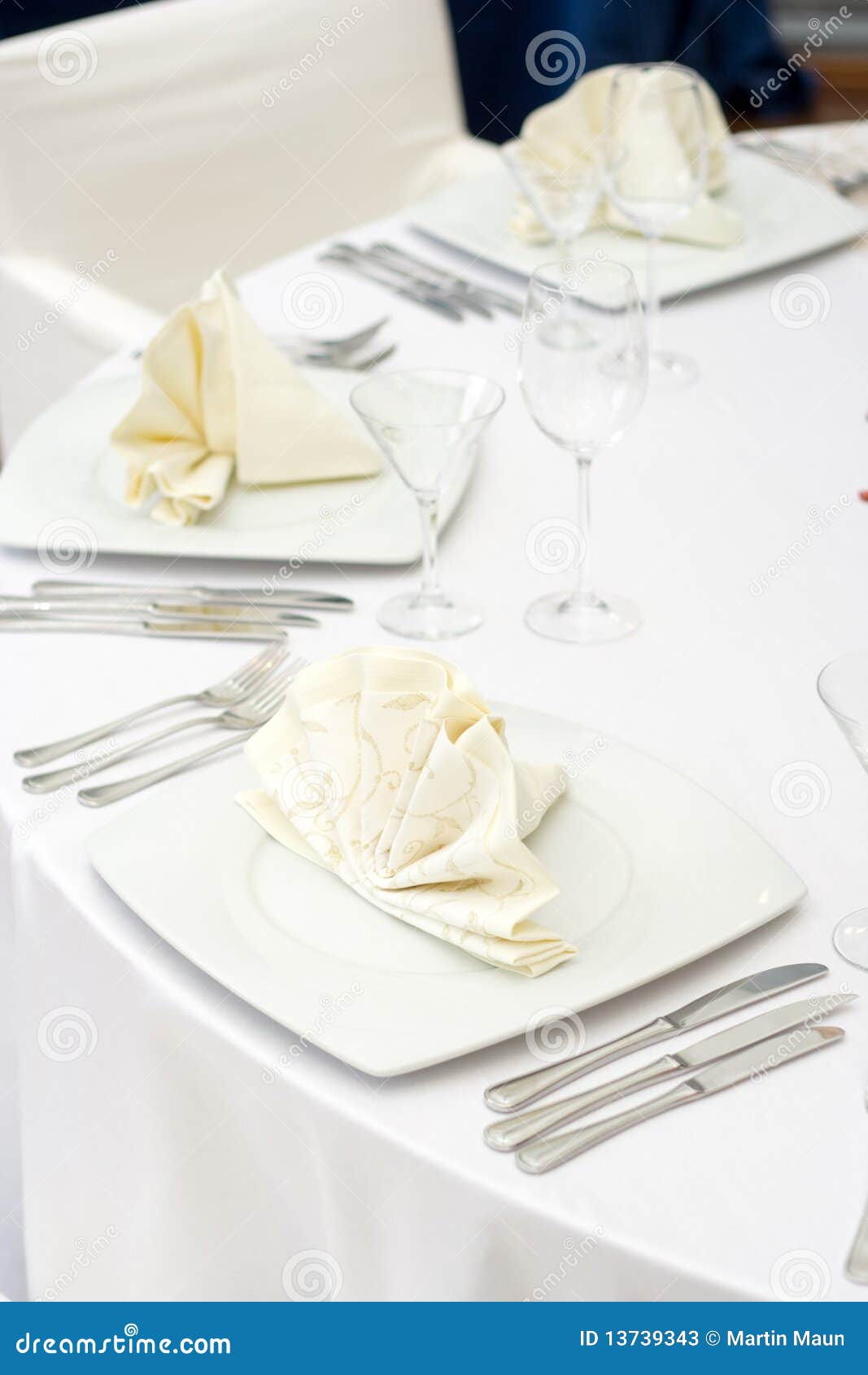 Elegant Wedding Table Setting Stock Image - Image of formal ...
