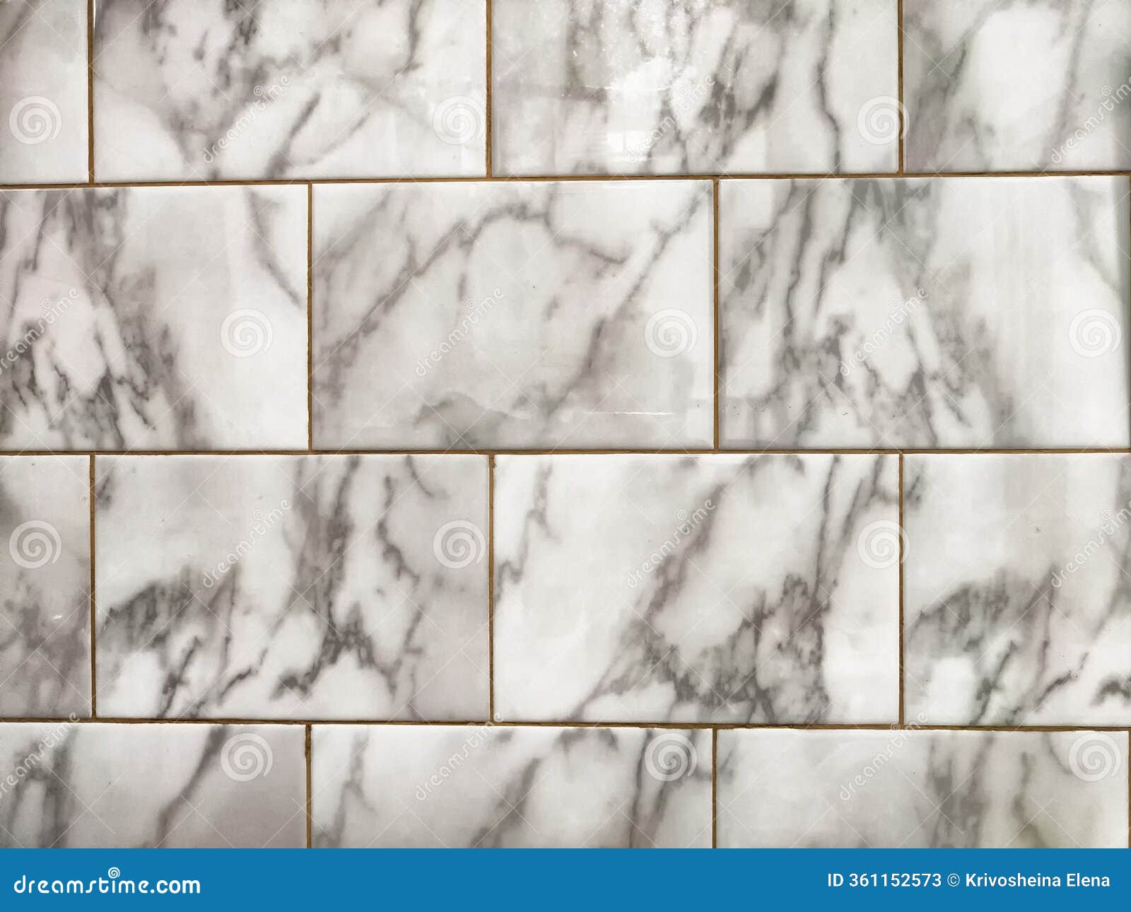 Elegant White Marble Tile Pattern with Subtle Veining and Grout Lines ...