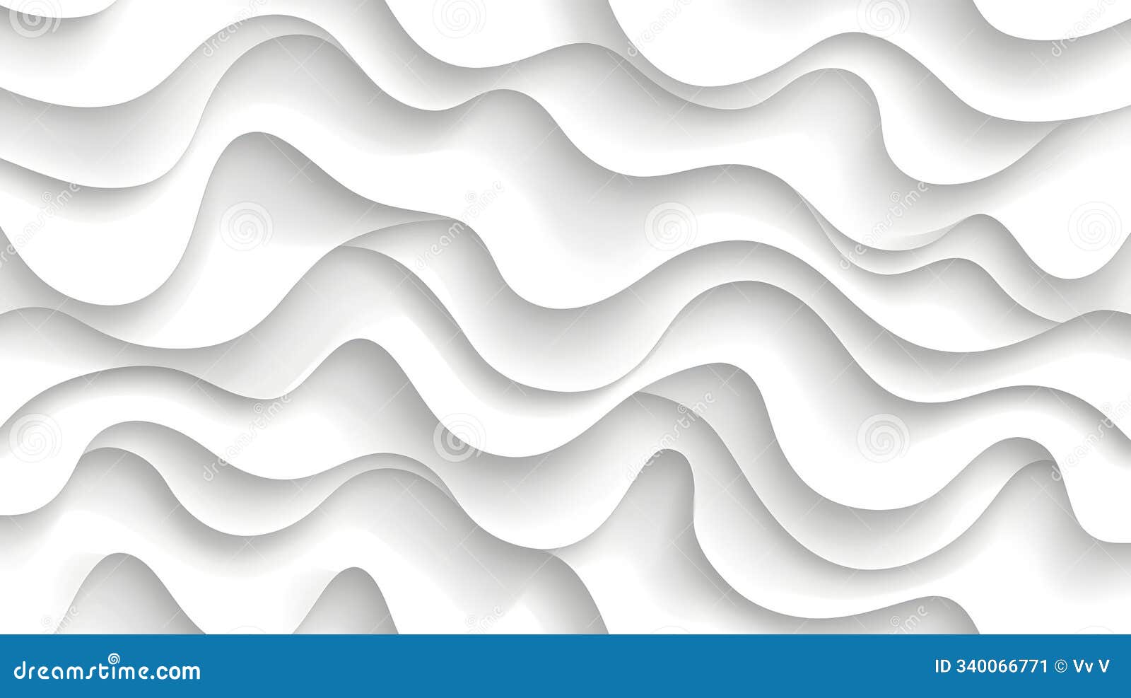 Elegant White Wavy Paper Texture Stock Illustration - Illustration of ...