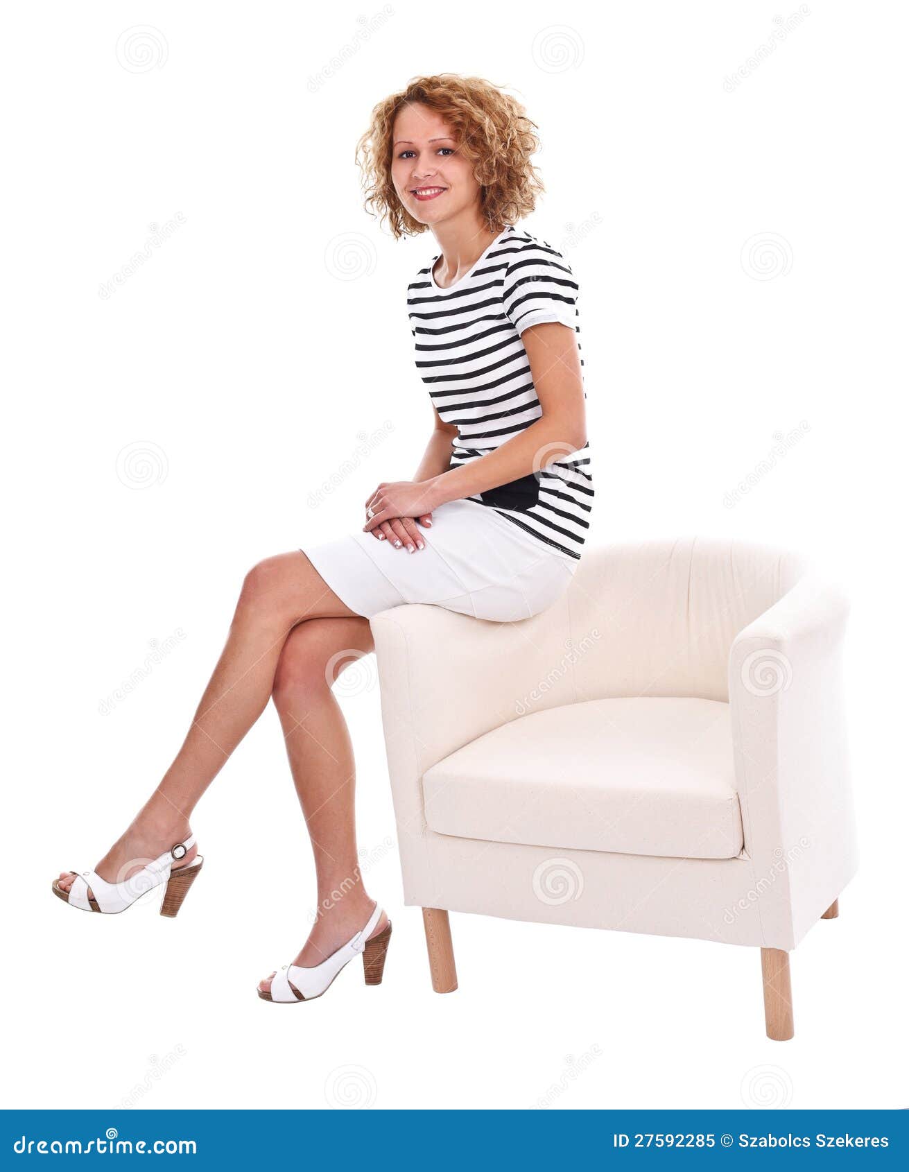 Elegant Woman Posing To Camera Stock Image - Image of posing, seductive ...