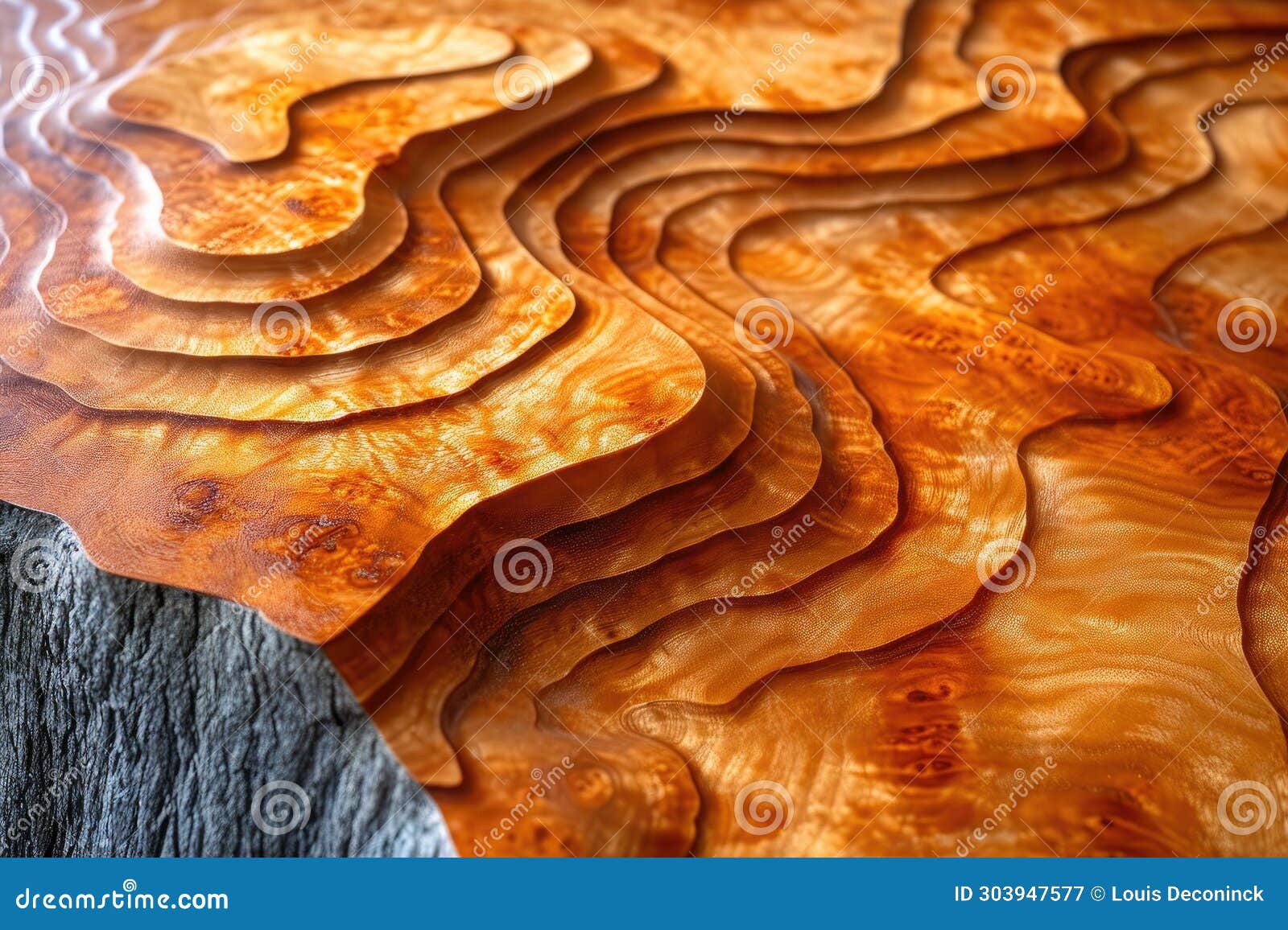 Elegant Wood Grain Pattern stock illustration. Illustration of ...