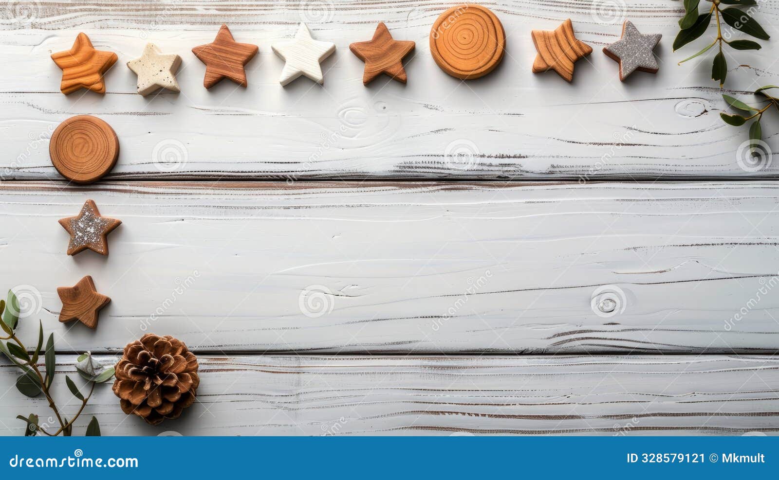 Elegant Wooden Symbols of Core Values Arranged on Rustic Wooden Surface ...