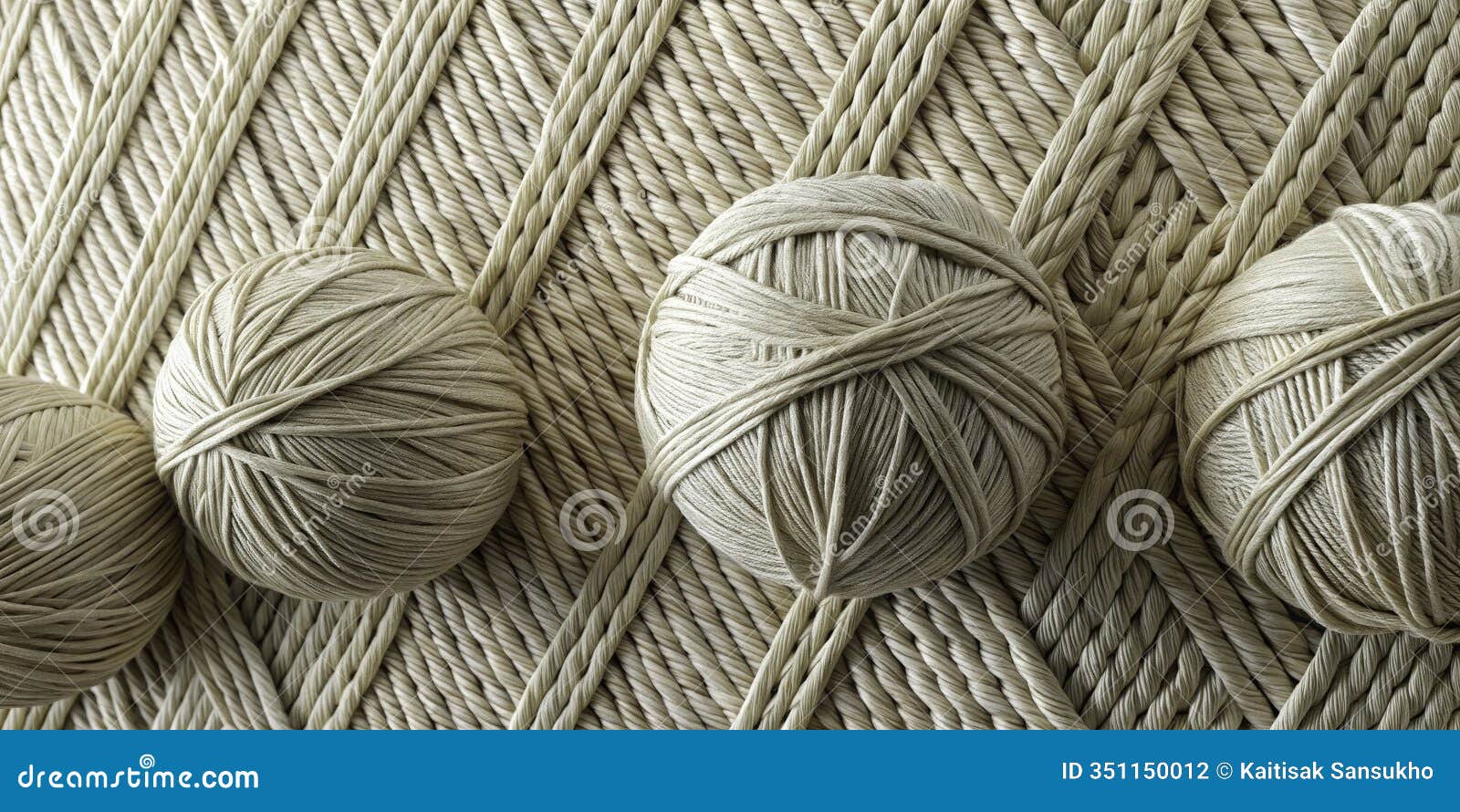 Elegant Woven Yarn String Wallpaper a Seamless Pattern for Modern Cozy ...