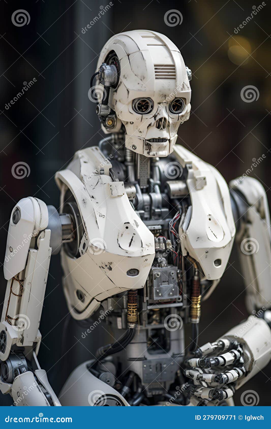 Elegante Y Apuesto Cyborg Un Personaje Futurista En Un Cuerpo Masculino ... Elegante Y Apuesto Cyborg Un Personaje Futurista En Un Cuerpo Masculino ...