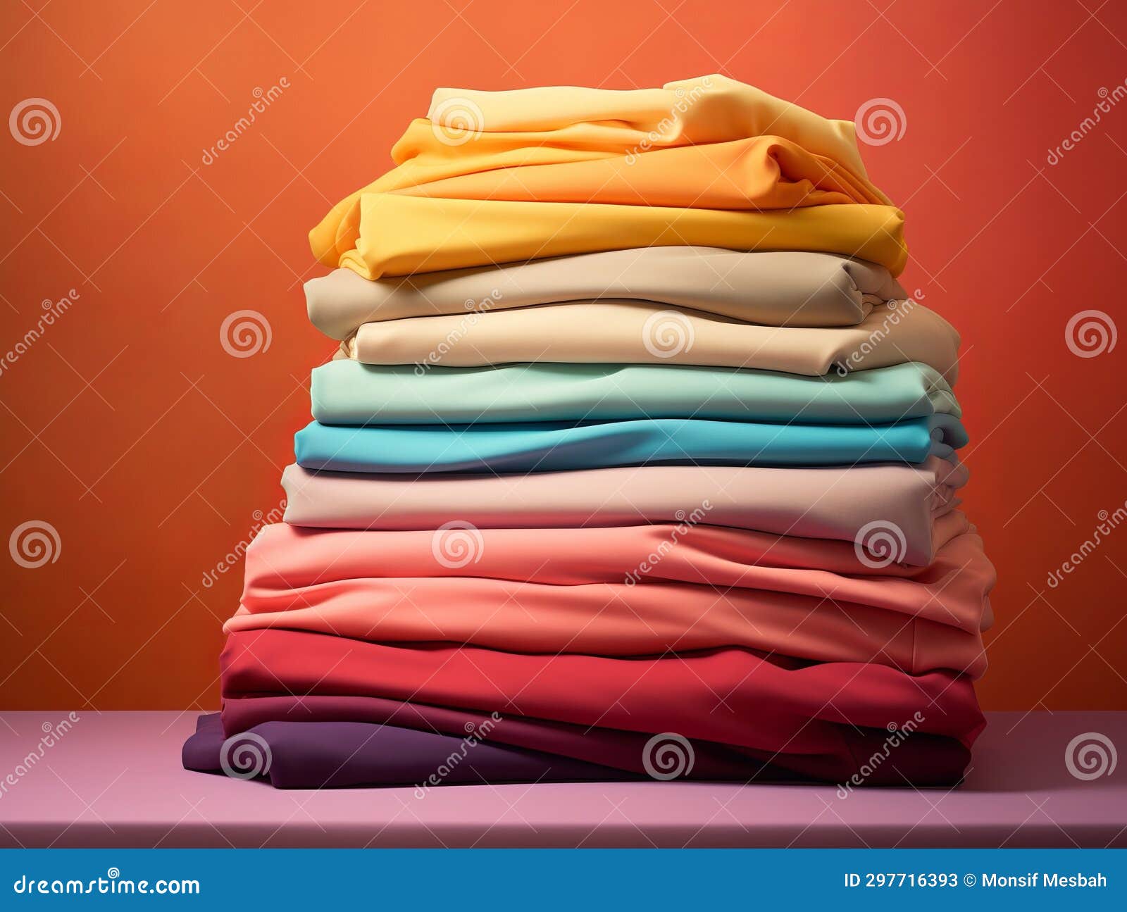 Vibrant Elegance: a Mesmerizing Stack of Colorful Marvels Stock ...