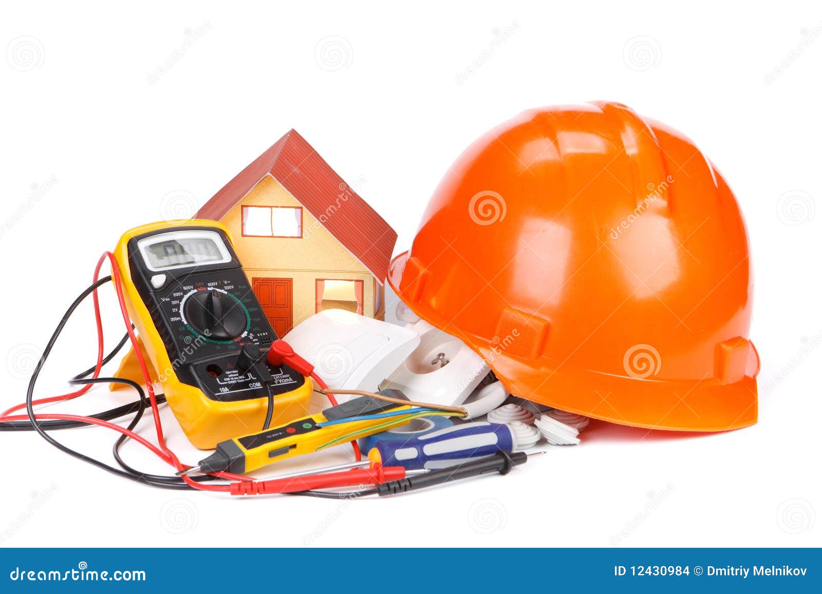 Elektrische apparatuur stock foto. Image of instrument - 12430984