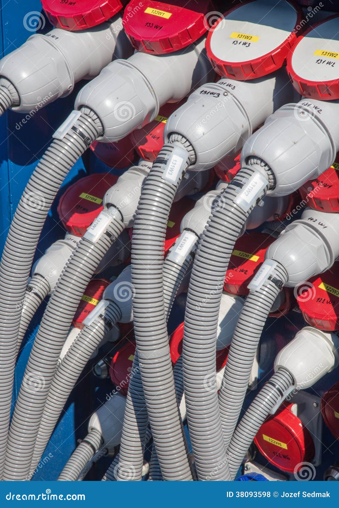 Elektrische Stecker stockfoto. Bild von schalter, sonderkommando - 38093598