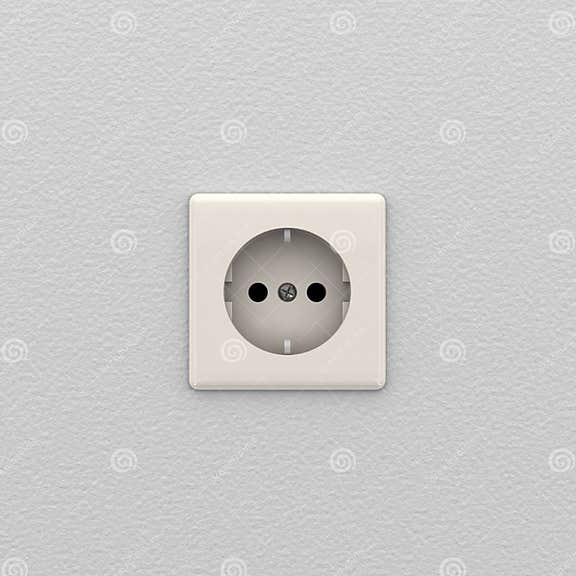 Elektrischer Anschluss stock abbildung. Illustration von nachricht ...