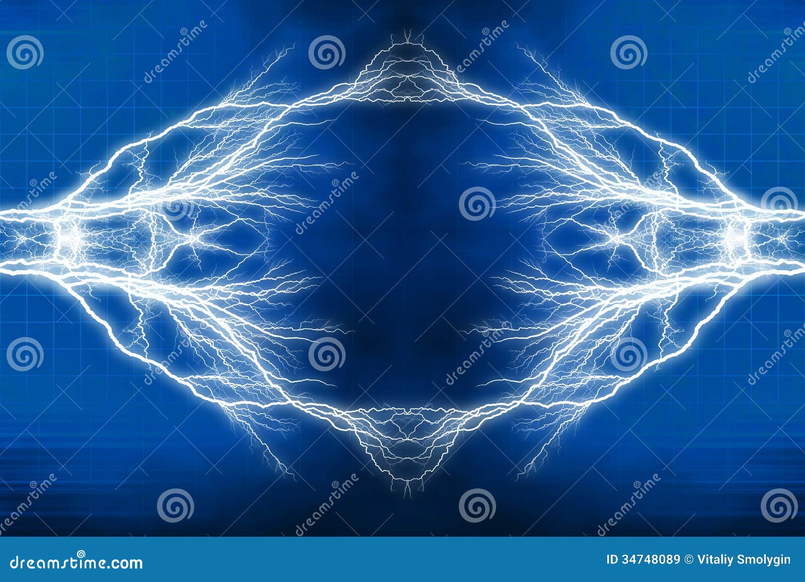 Elektrischer Lichteffekt stock abbildung. Illustration von strahl ...