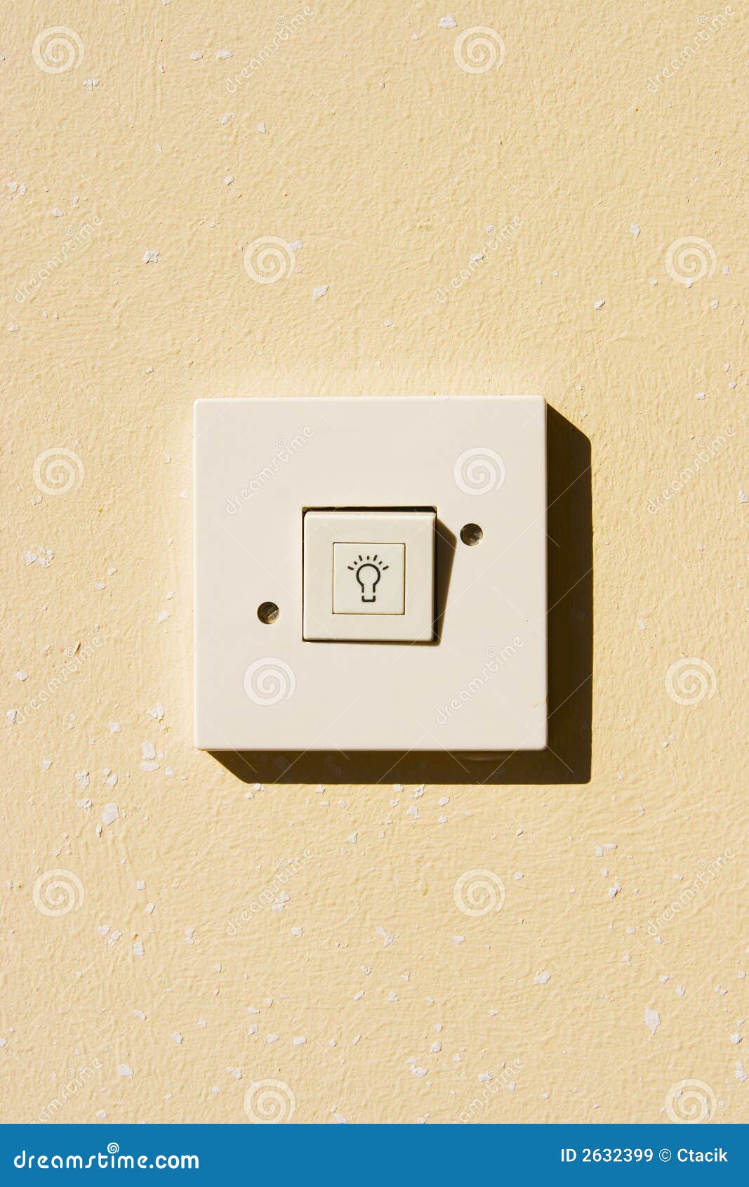 Elektrischer Schalter stockbild. Bild von gerät, leuchte - 2632399