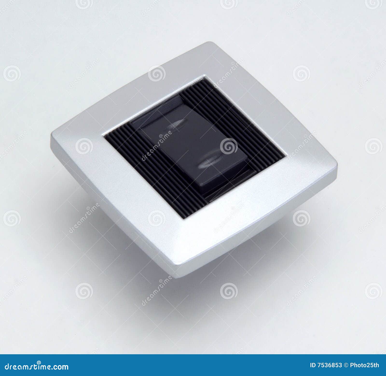 Elektrischer Schalter stockbild. Bild von elektrisch, schalter - 7536853