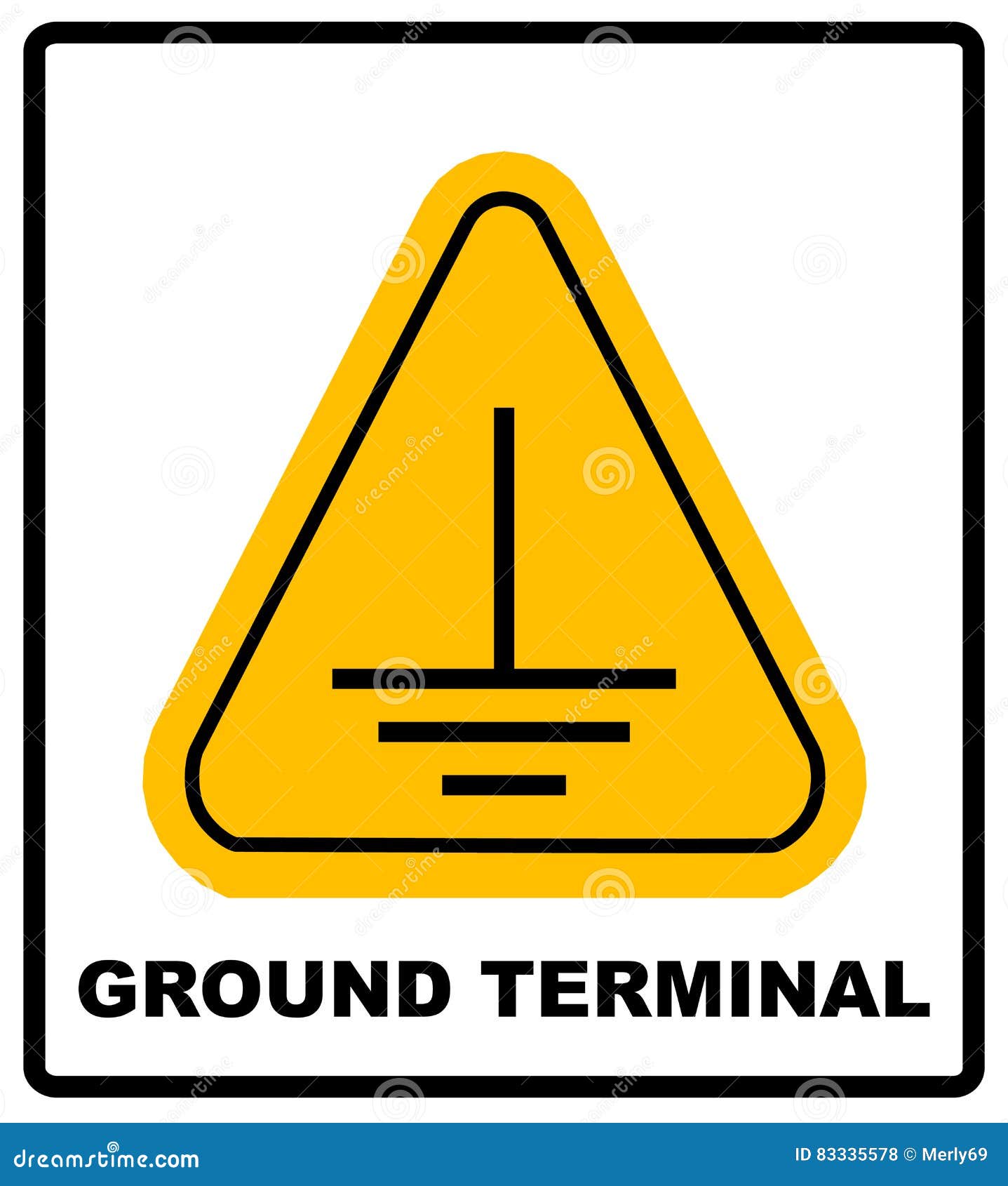 Elektrisches Erdungszeichen Vektor Abbildung - Illustration von ...