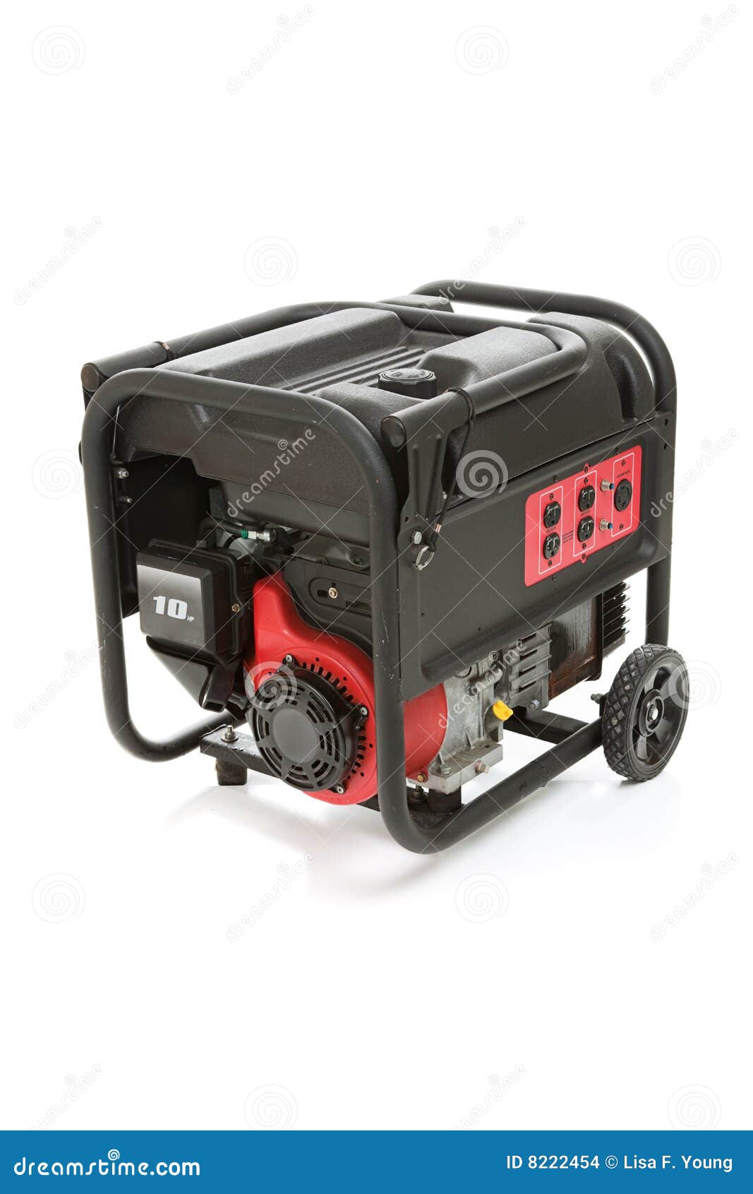 Elektrisk Generatorportable Arkivfoto - Bild av ström, elektriskt: 8222454