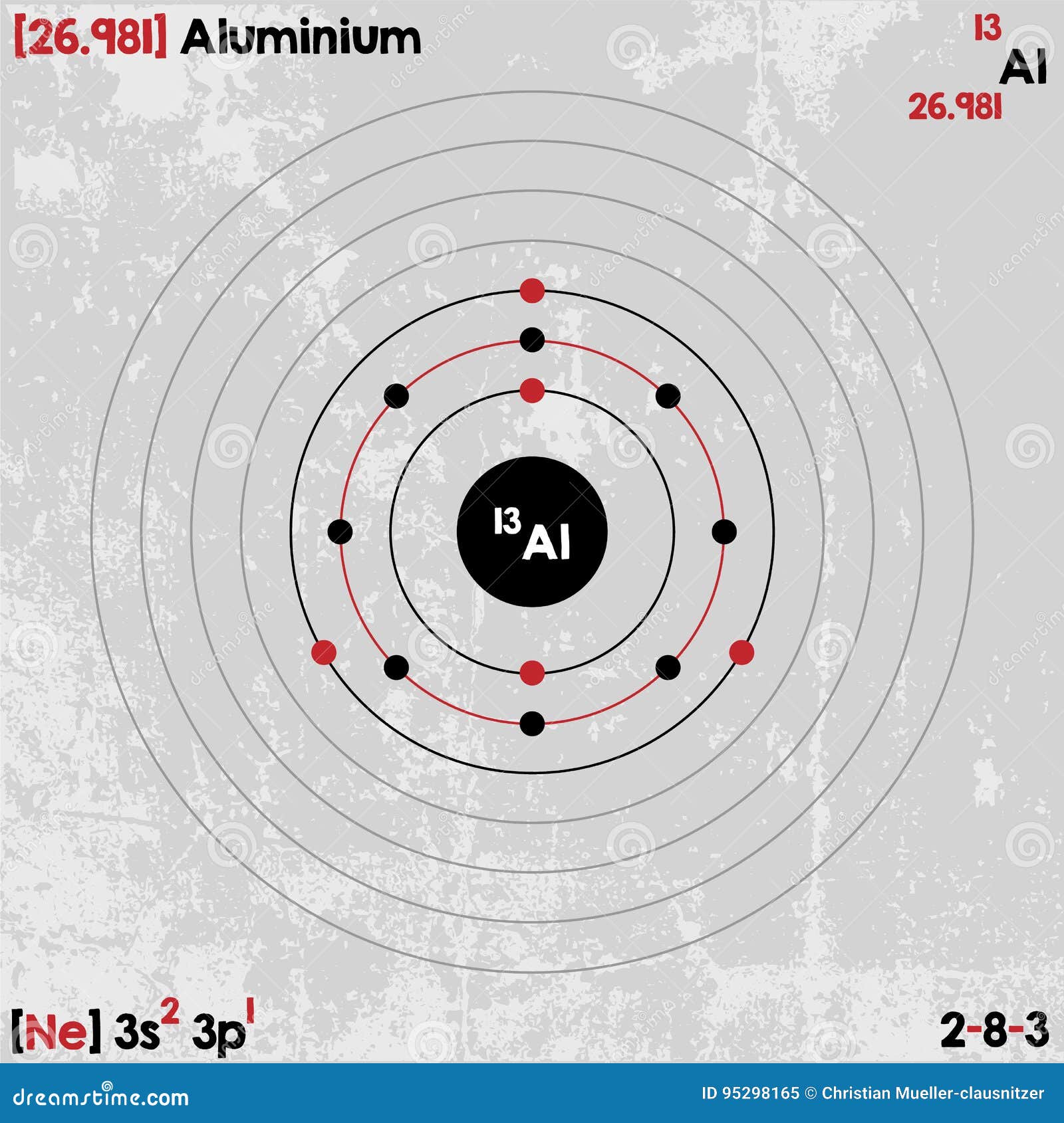 Element of Aluminium stock vector. Illustration of college - 95298165